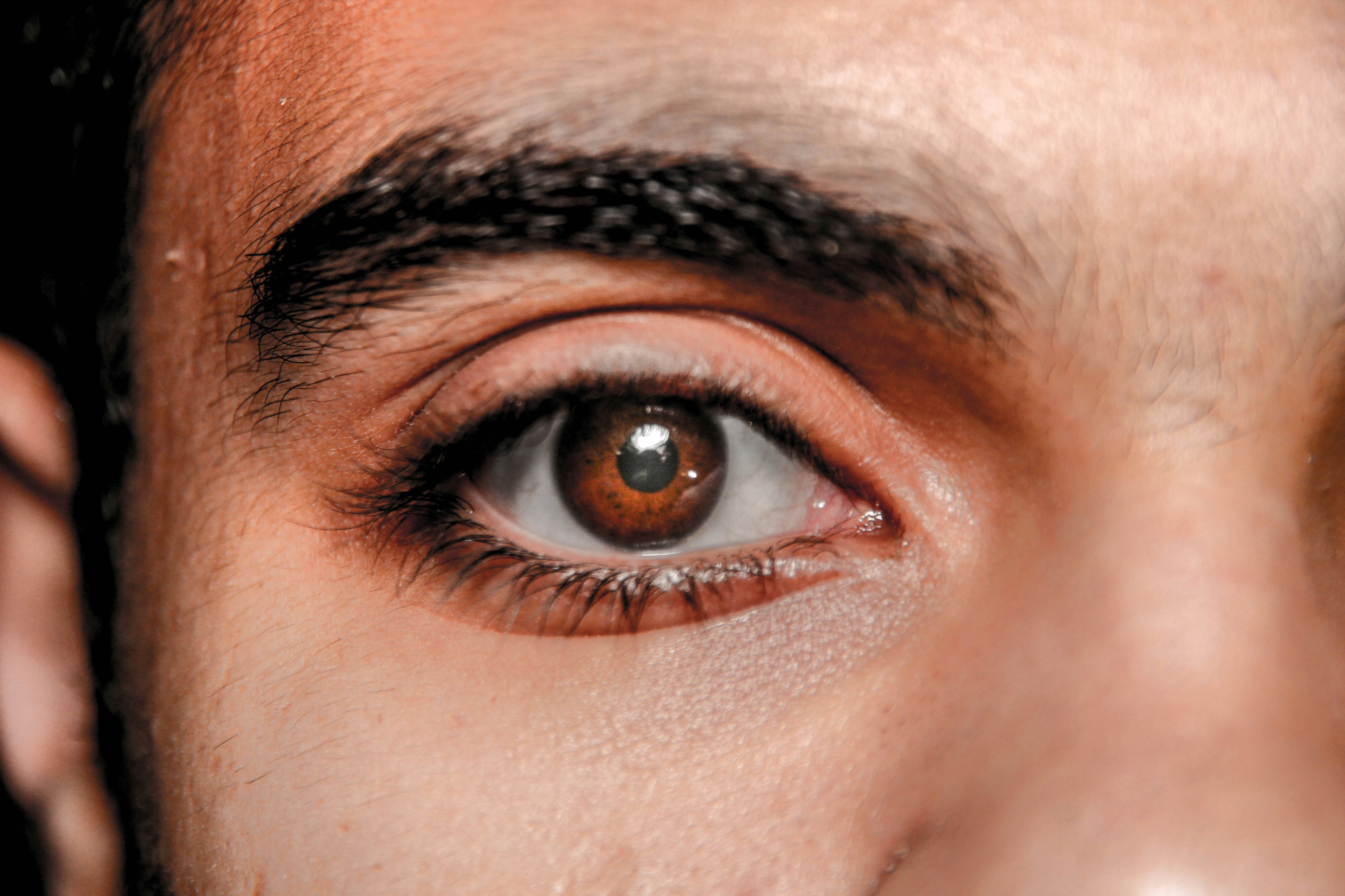 Close view of human right eye photo – Free Black Image on Unsplash