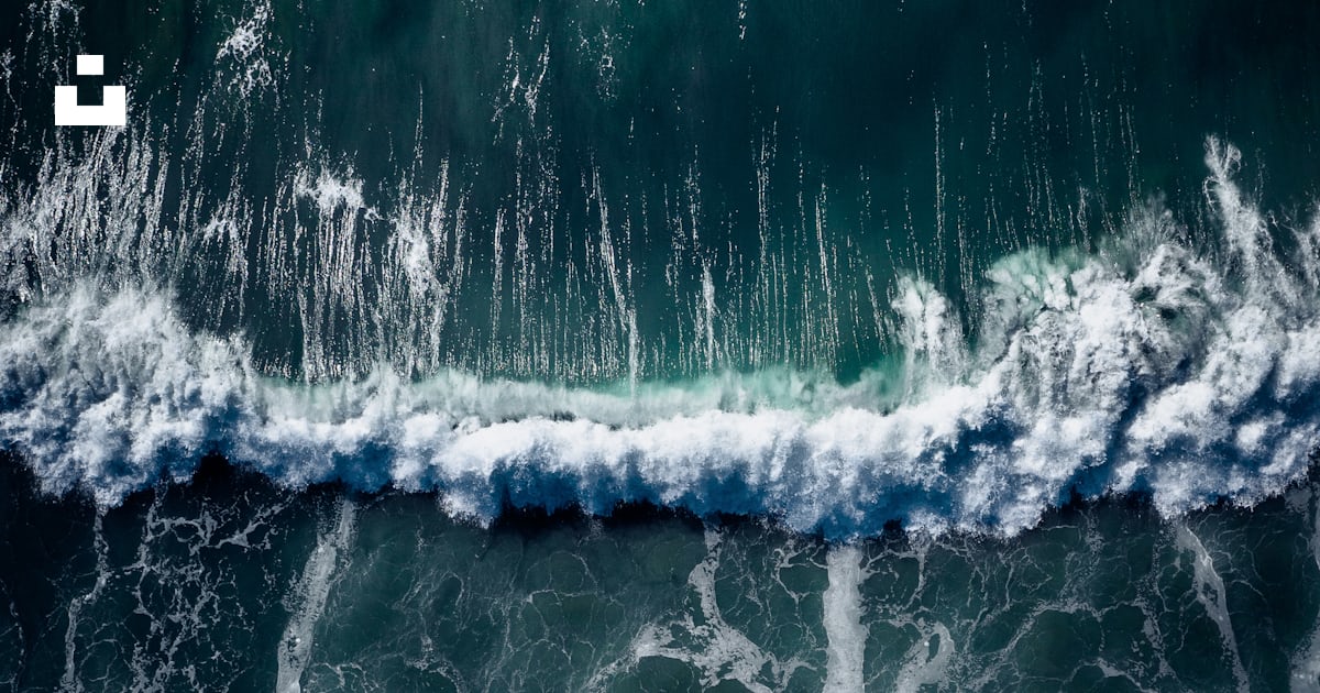 Aerial view of sea waves photo – Free Waves Image on Unsplash Aerial view of sea waves photo – Free Waves Image on Unsplash