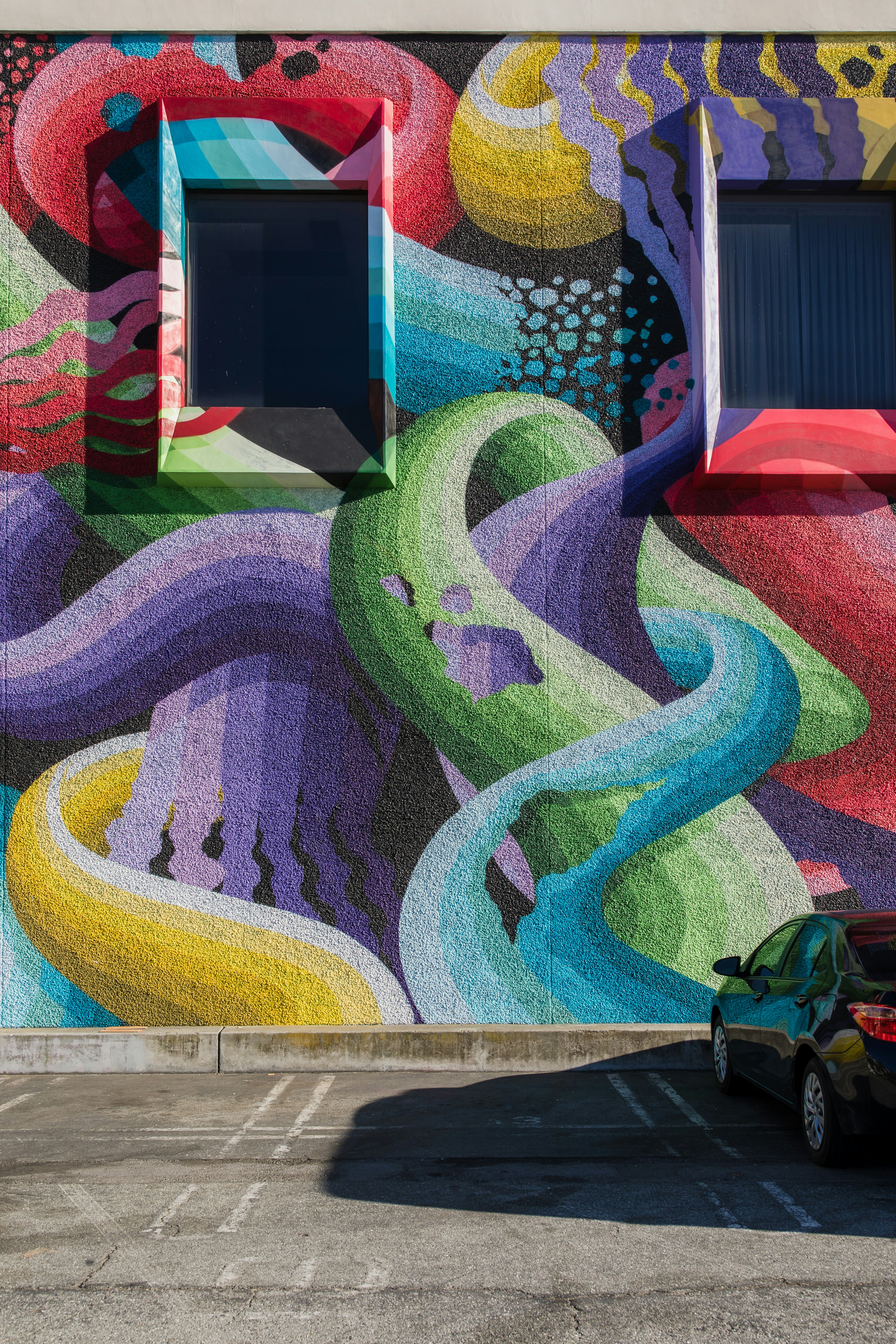 Multicolored abstract mural painting photo – Free Art Image on Unsplash