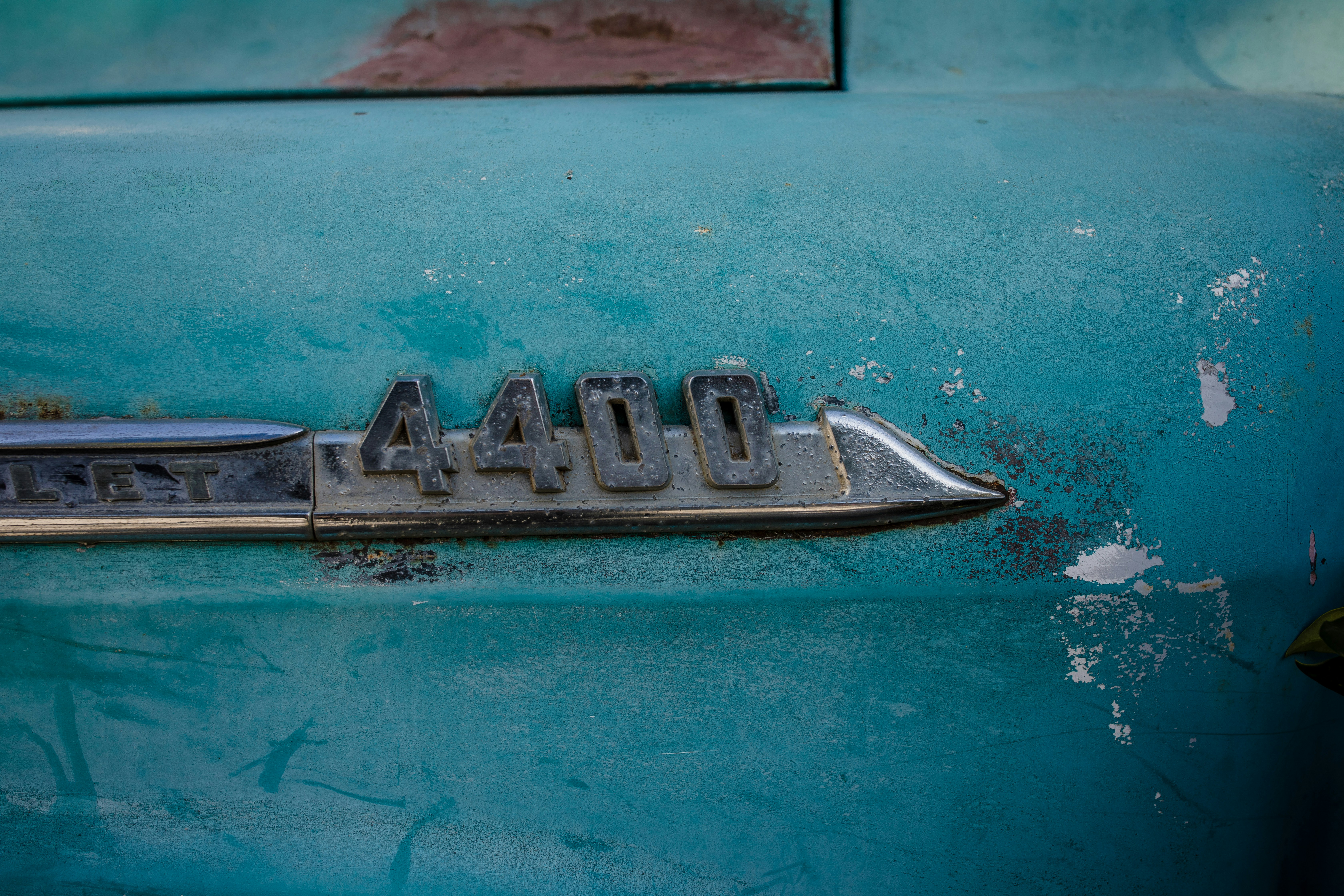 Silver 4400 car emblem photo – Free Animal Image on Unsplash