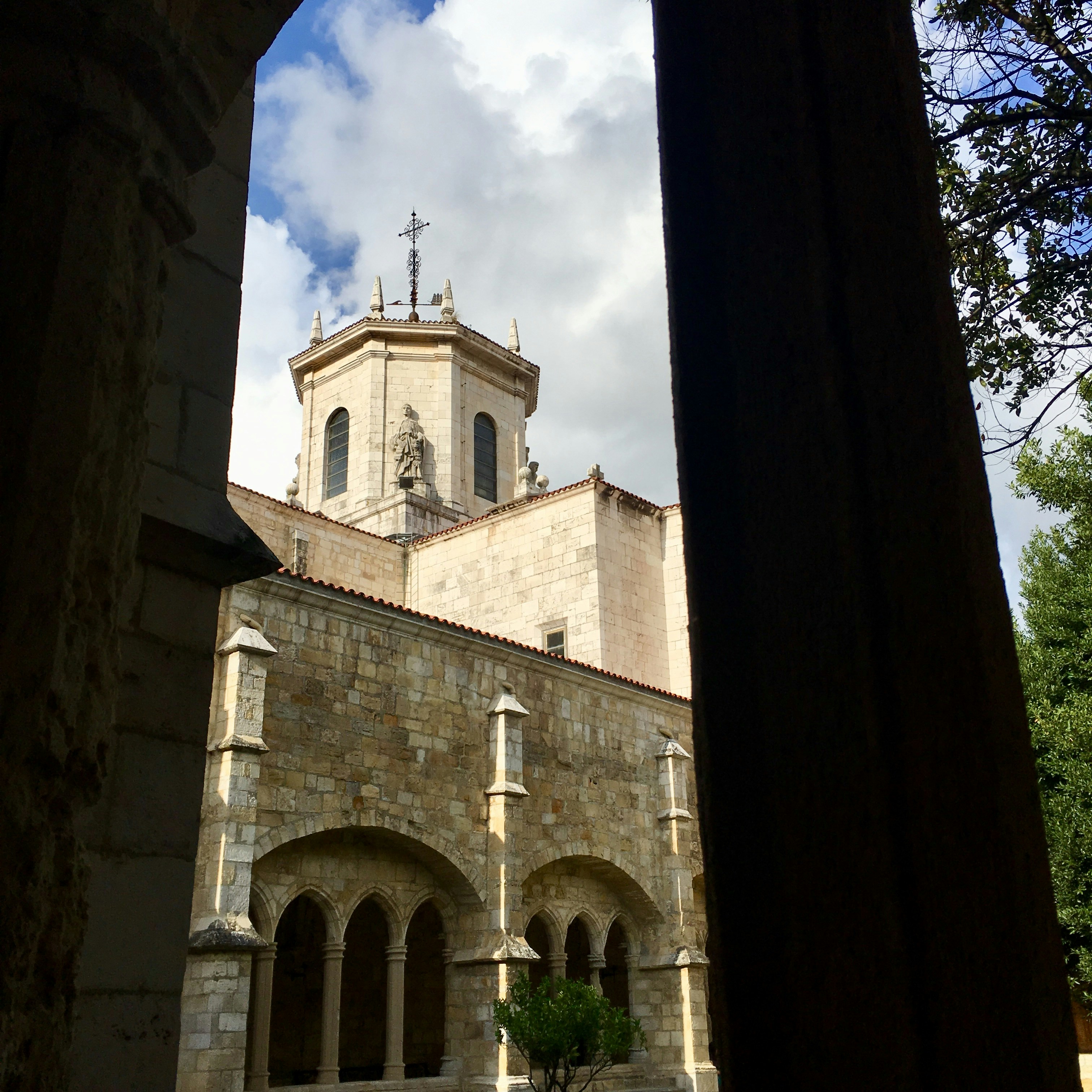 A view of a church through a window photo – Free Architecture Image on ...