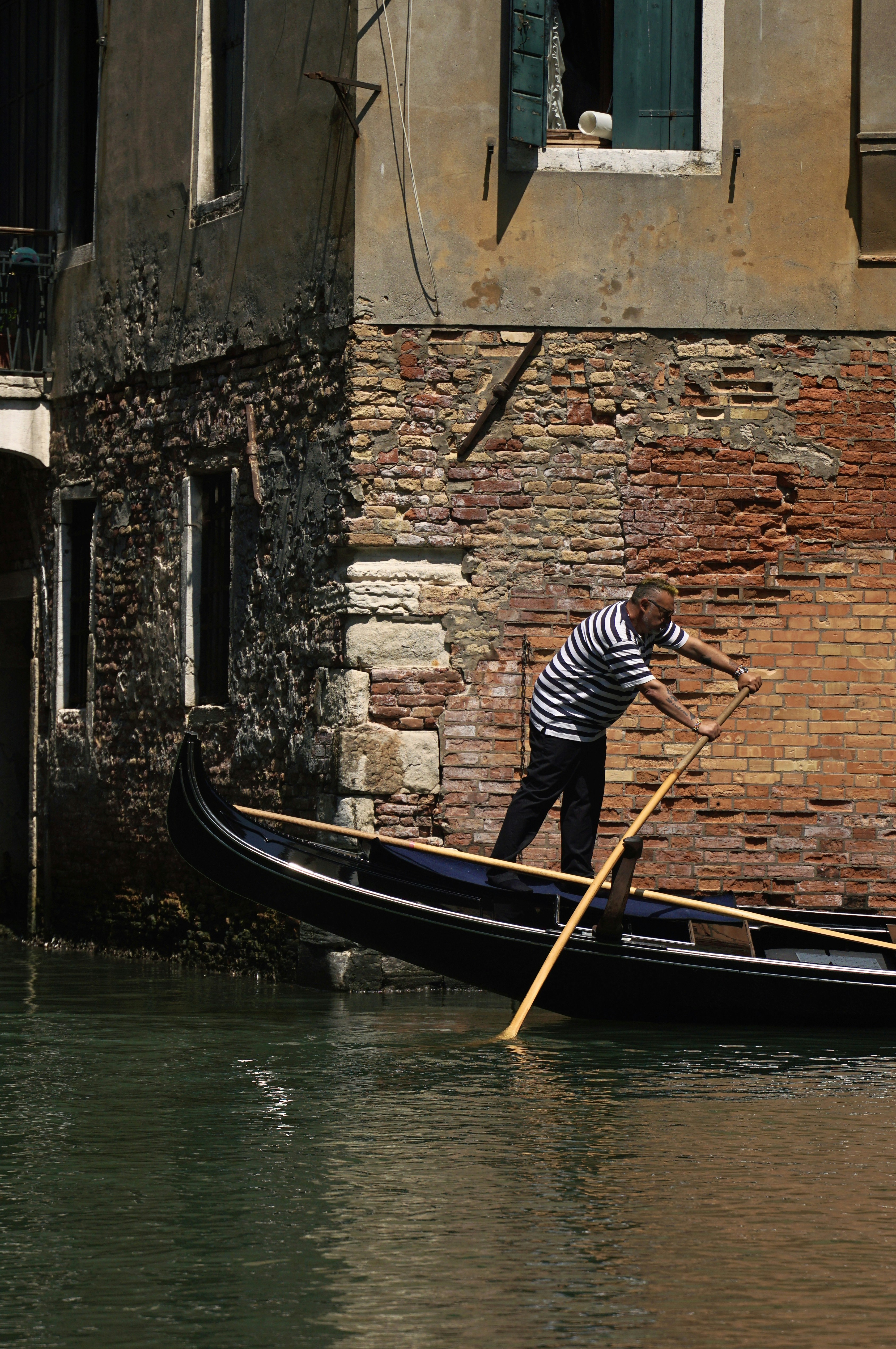 person on boat