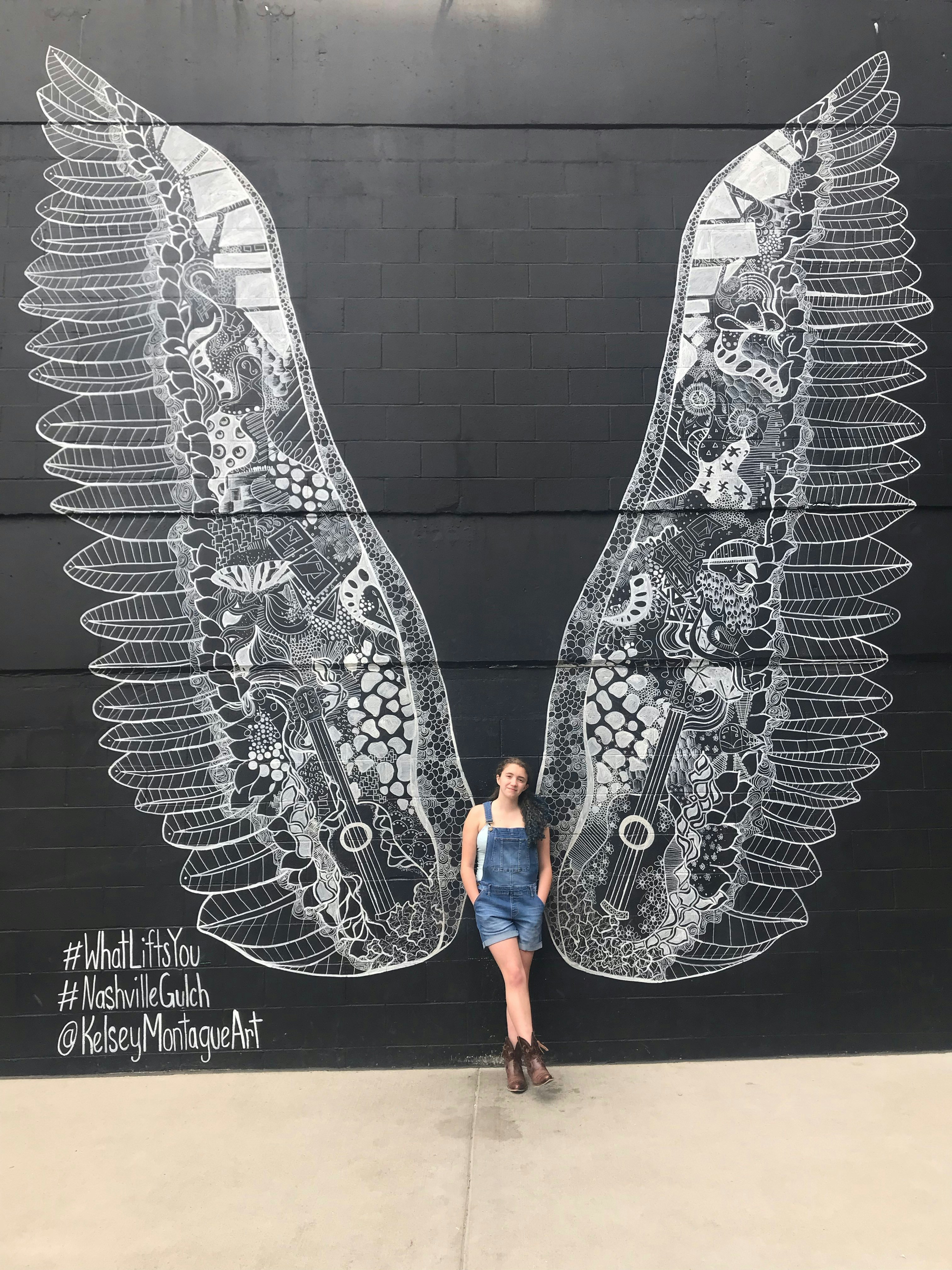 Graffiti Angel Wings