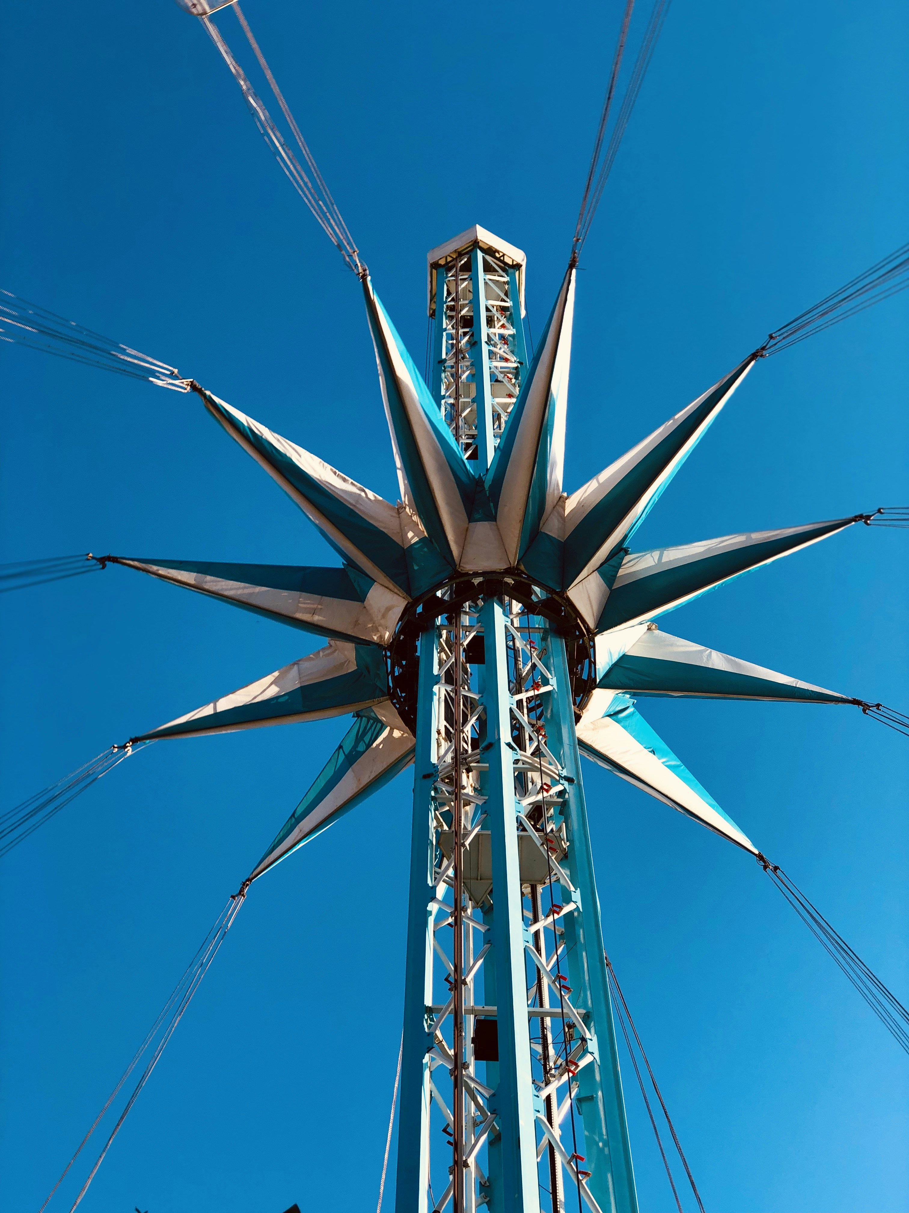Blue Sky Crown: The Steel Starburst Tower