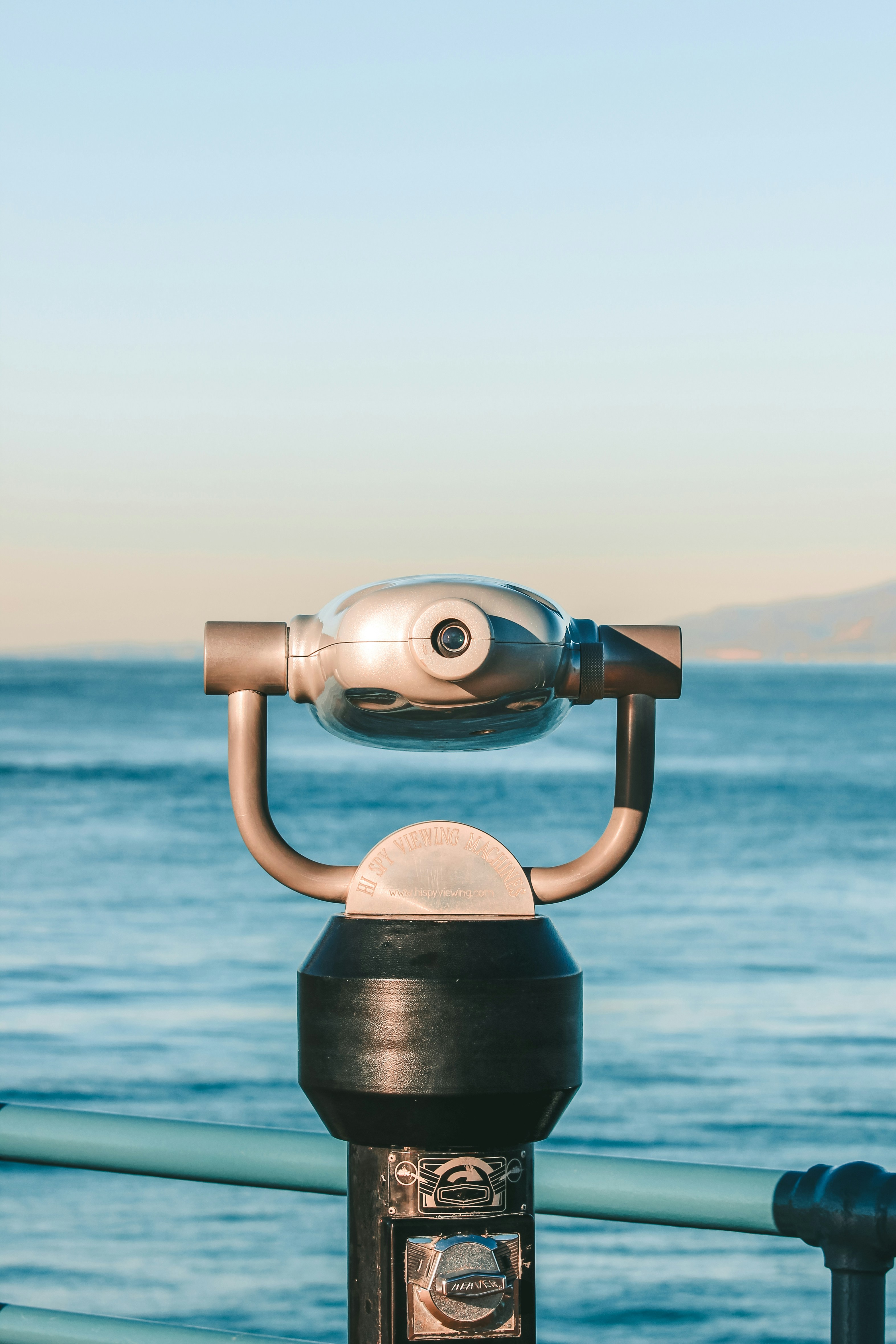Coastal View through a Quiet Coin-operated Scope