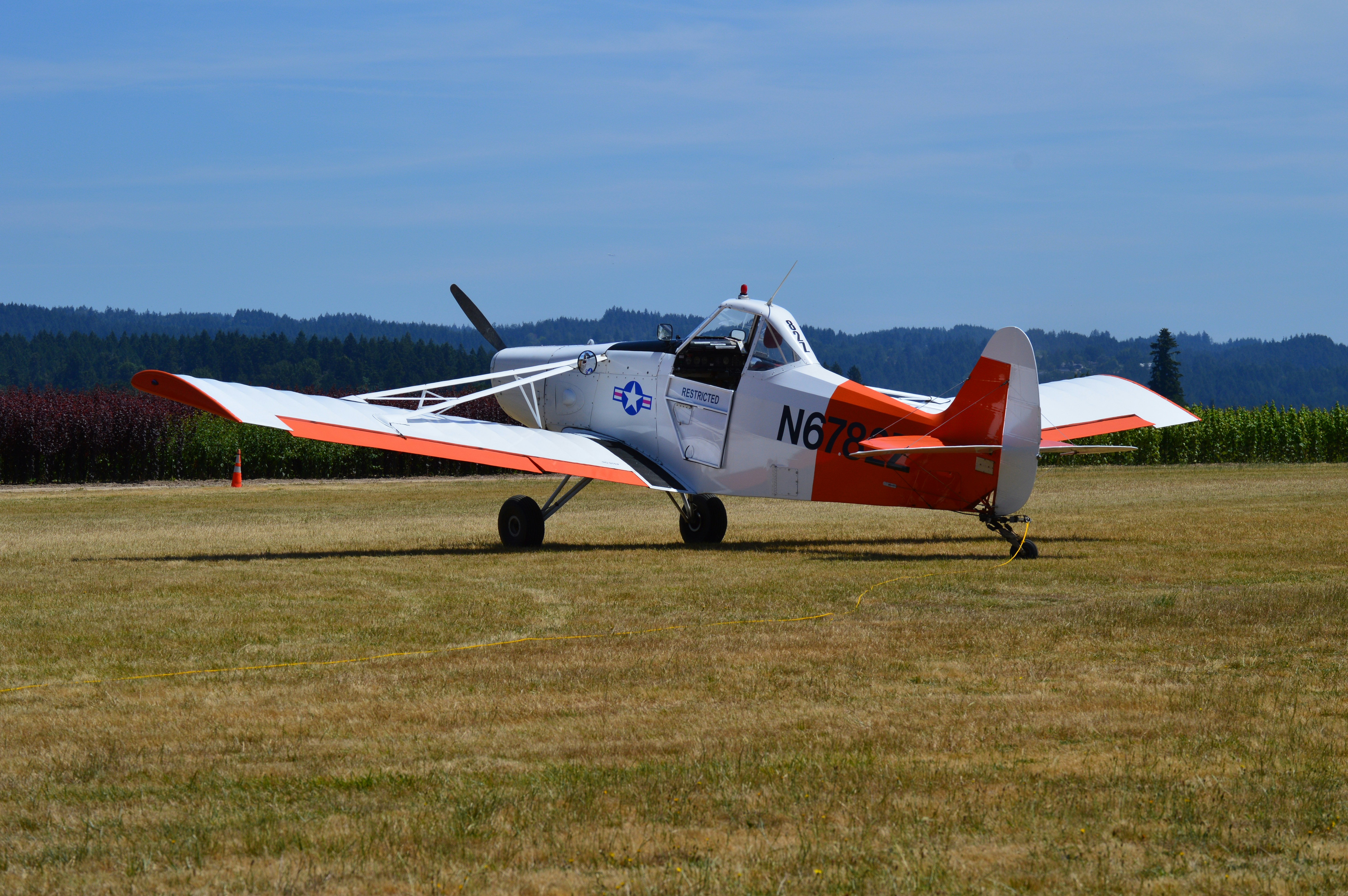 Shallow focus photo of white and red monoplane photo – Free Usa Image ...
