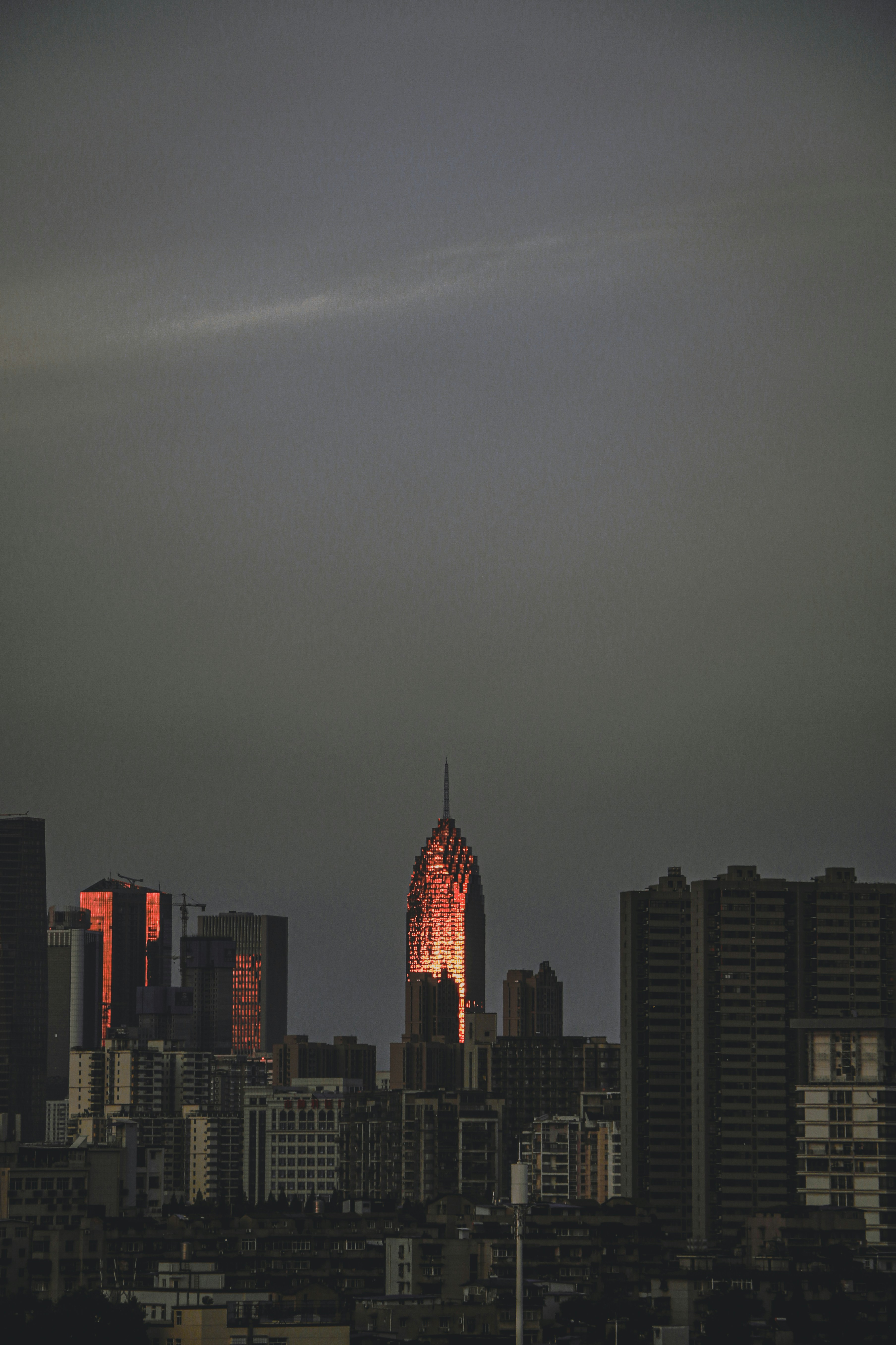 New York City during night time