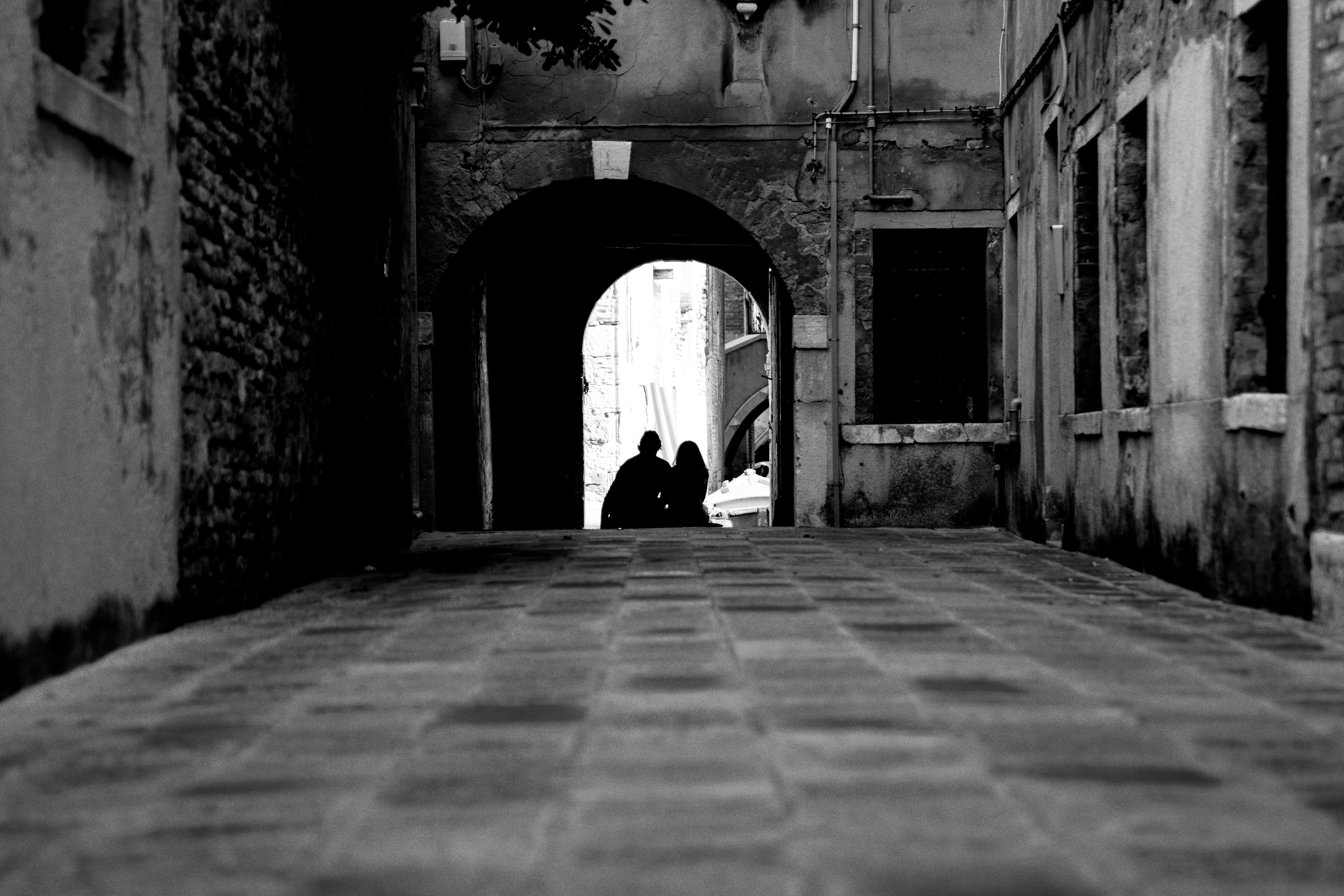 Grayscale photoraphy of pavement photo – Free Path Image on Unsplash