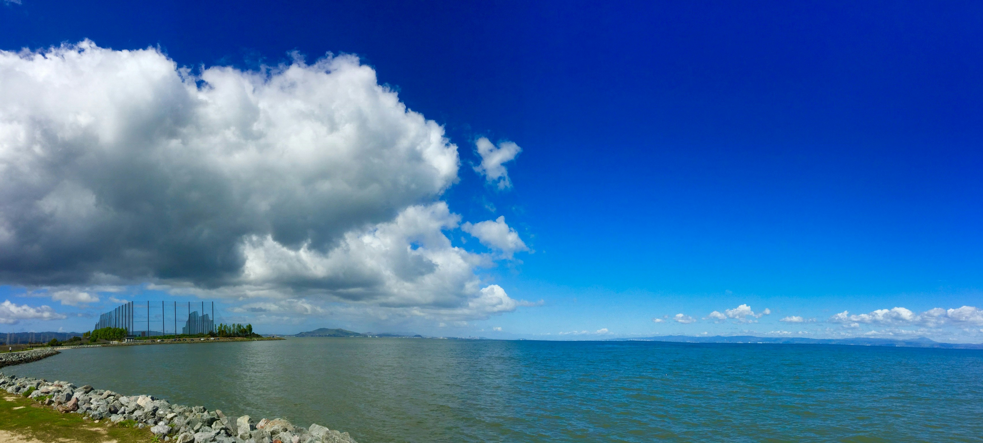 Vast Horizon Under Billowing Clouds