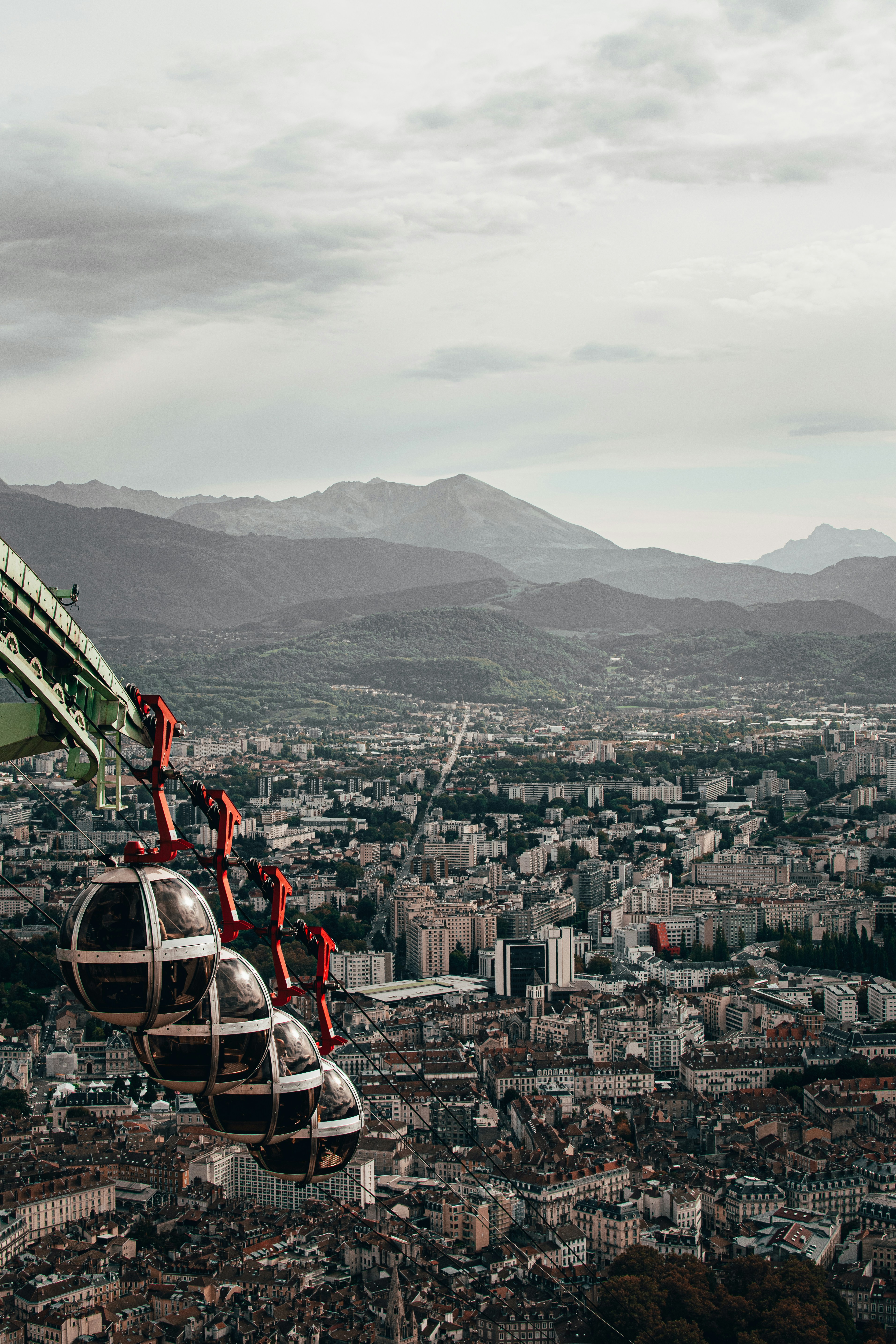 Ascending Above the Urban Landscape