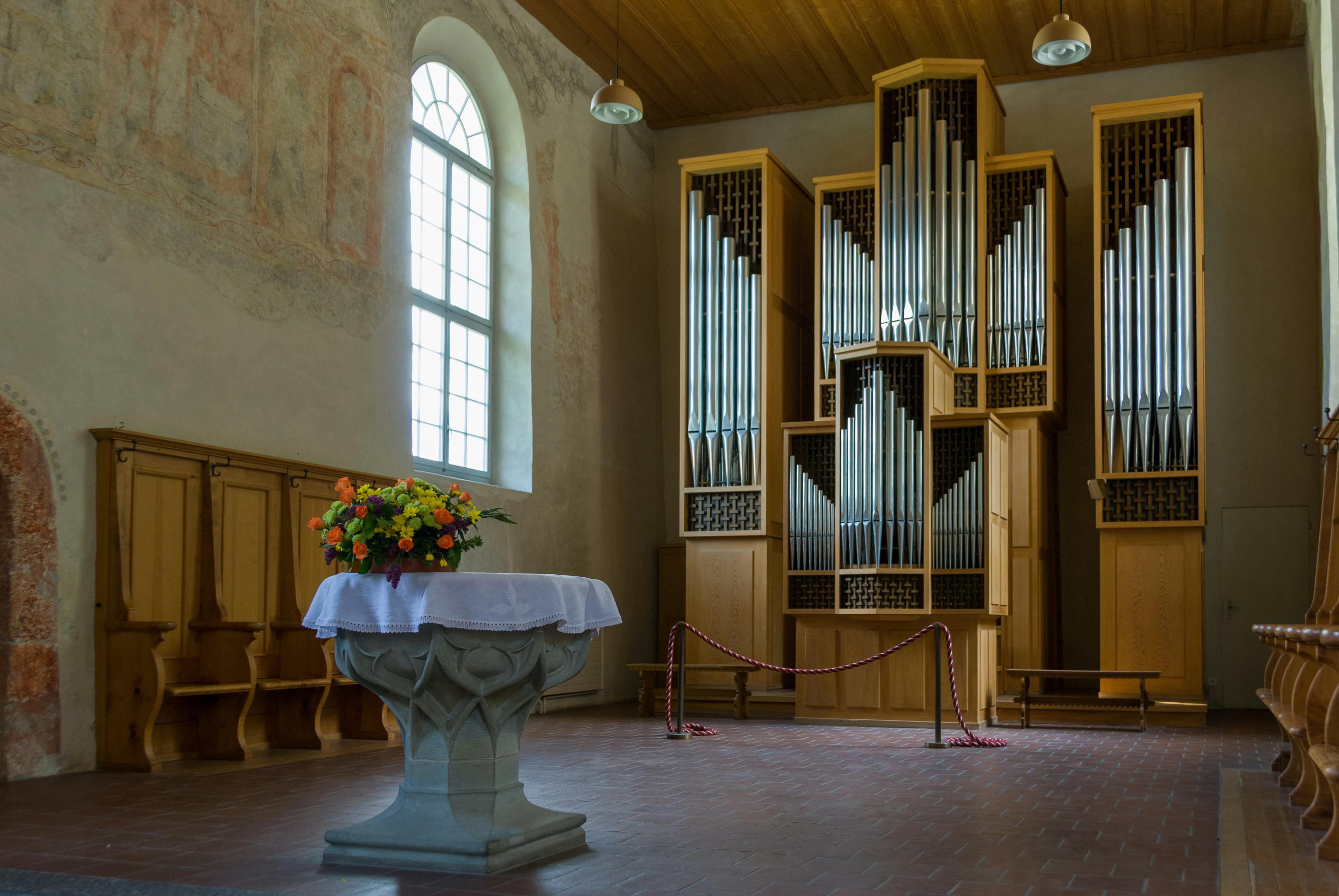 Organ Reverie: Afternoon Light in a Quiet Chapel