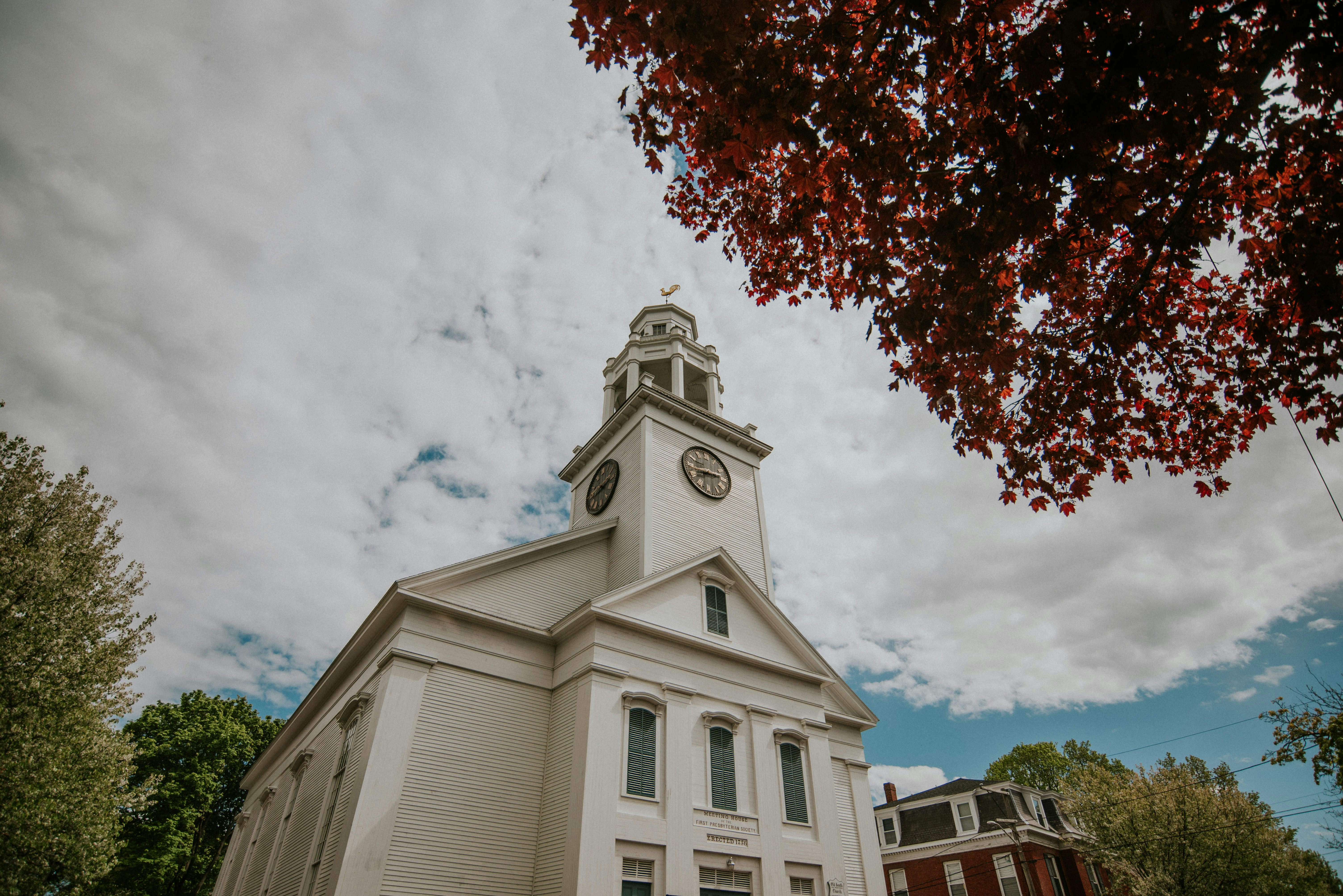 Beige church near trees photo – Free Grey Image on Unsplash