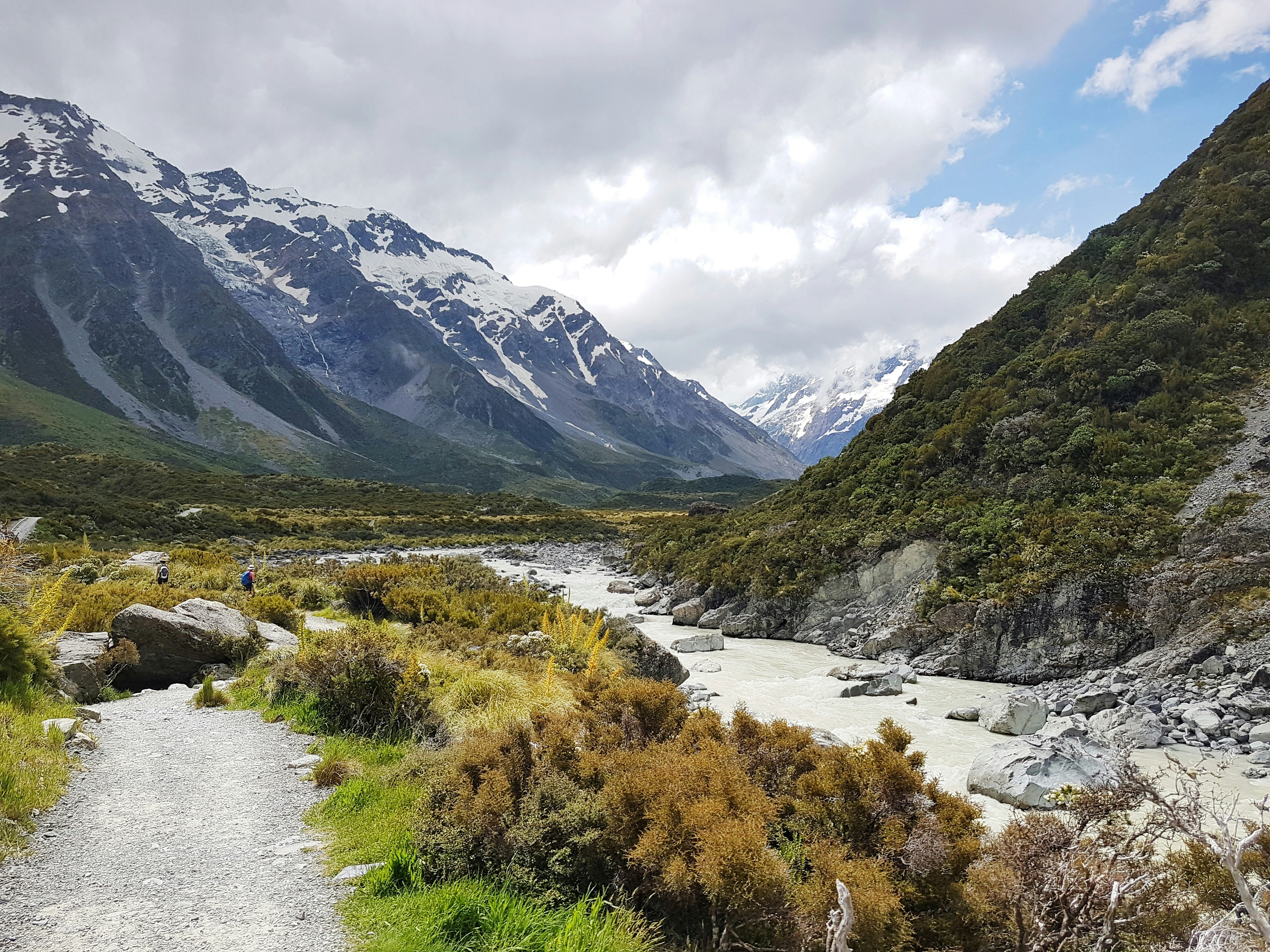 Pathway near river photo – Free Mountains Image on Unsplash
