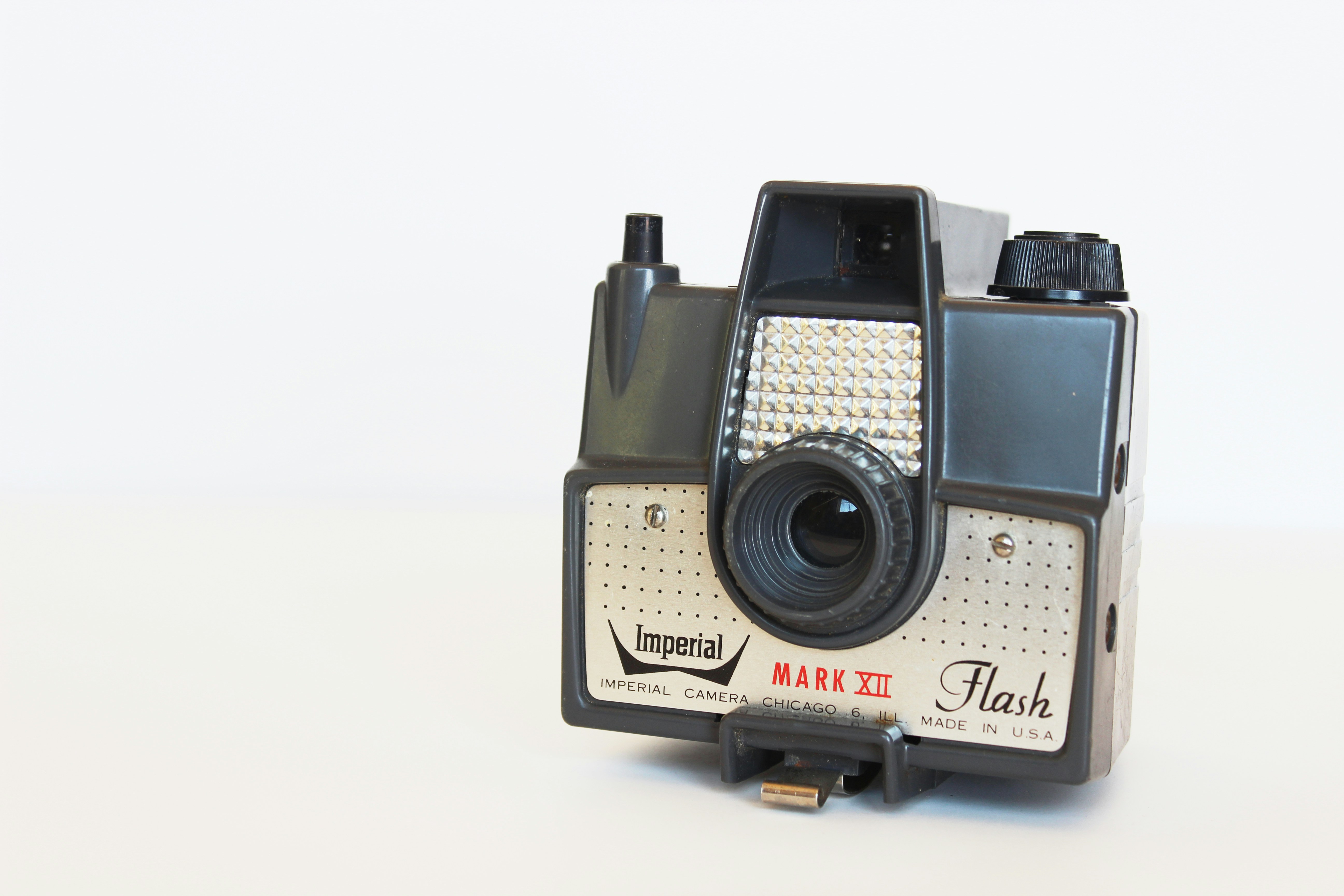 Time Capsule on a White Stage: The Imperial Mark XII Flash Camera