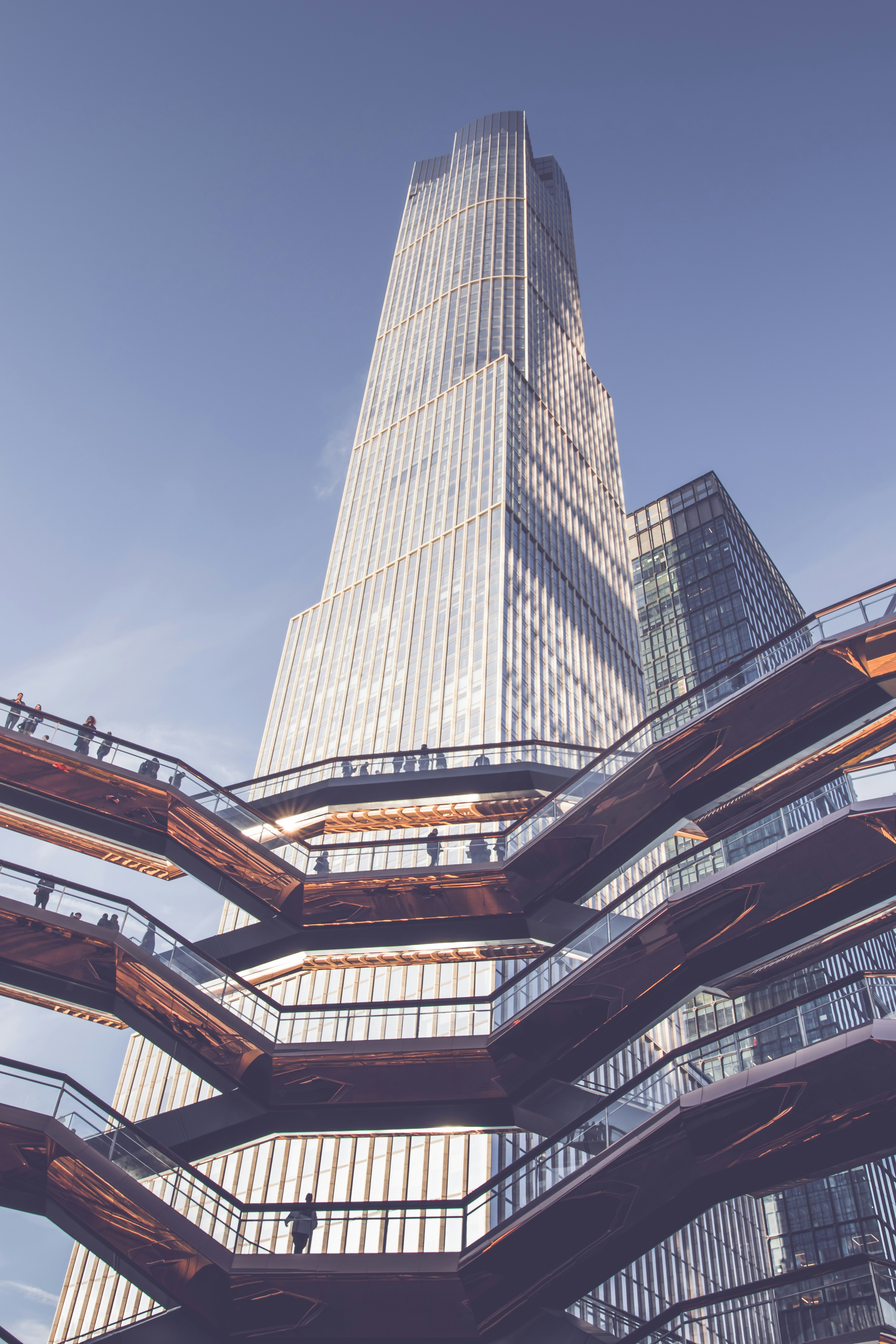 Worm view photo of gray building during daytime photo – Free Manhattan ...