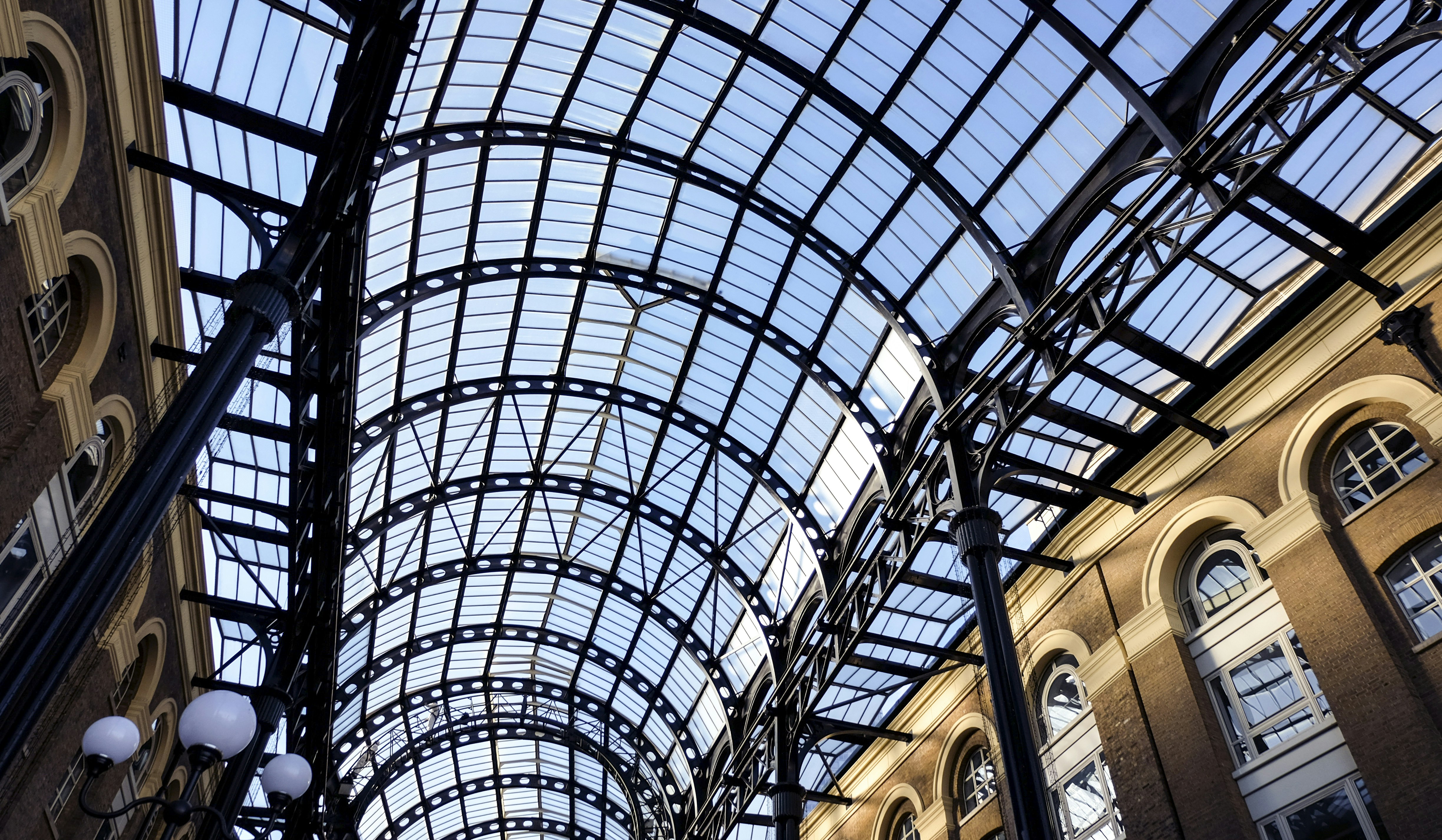 Low angle view of see through ceiling photo – Free London Image on Unsplash