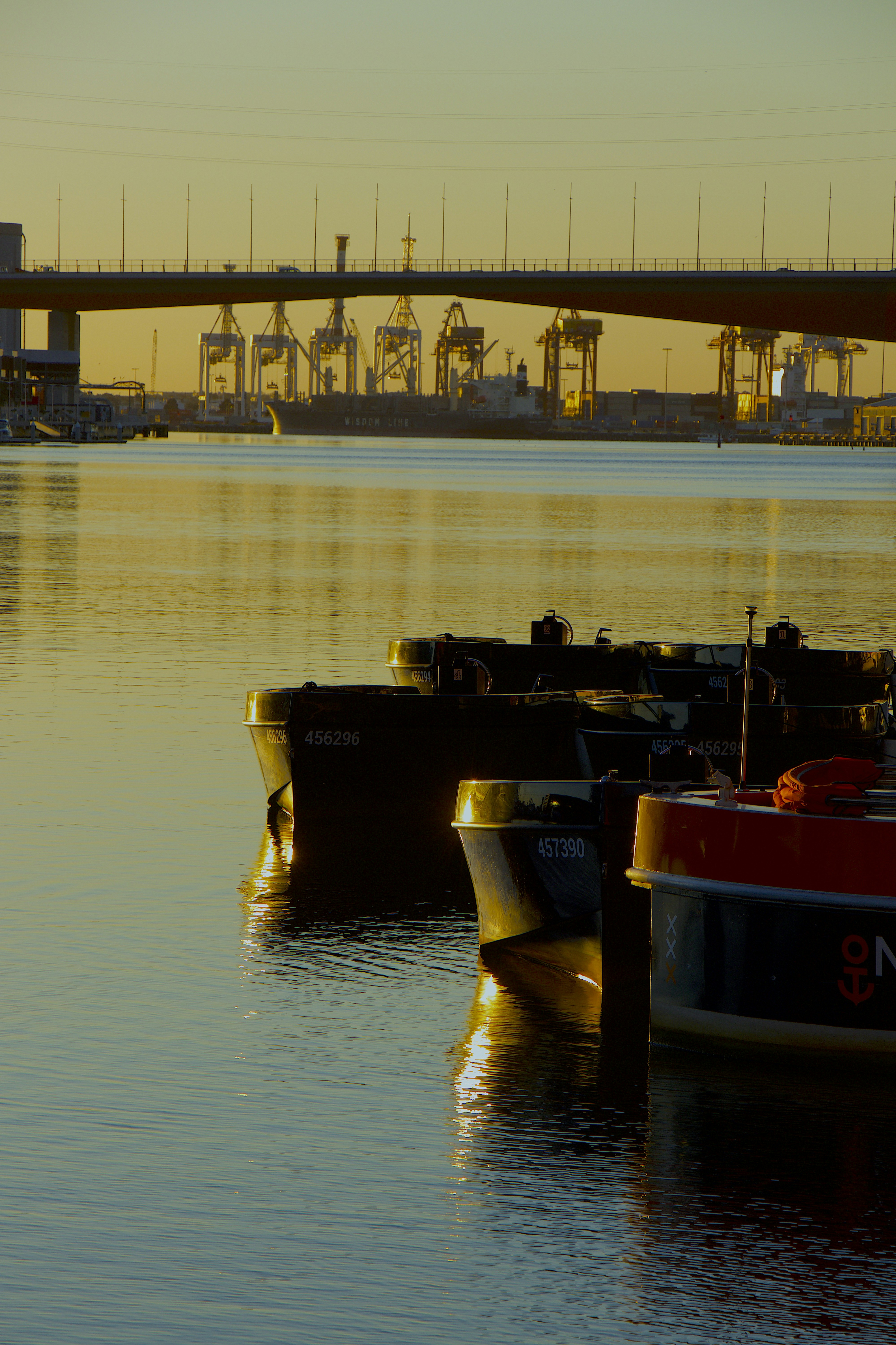 Sunset At Dockland, Melbourne