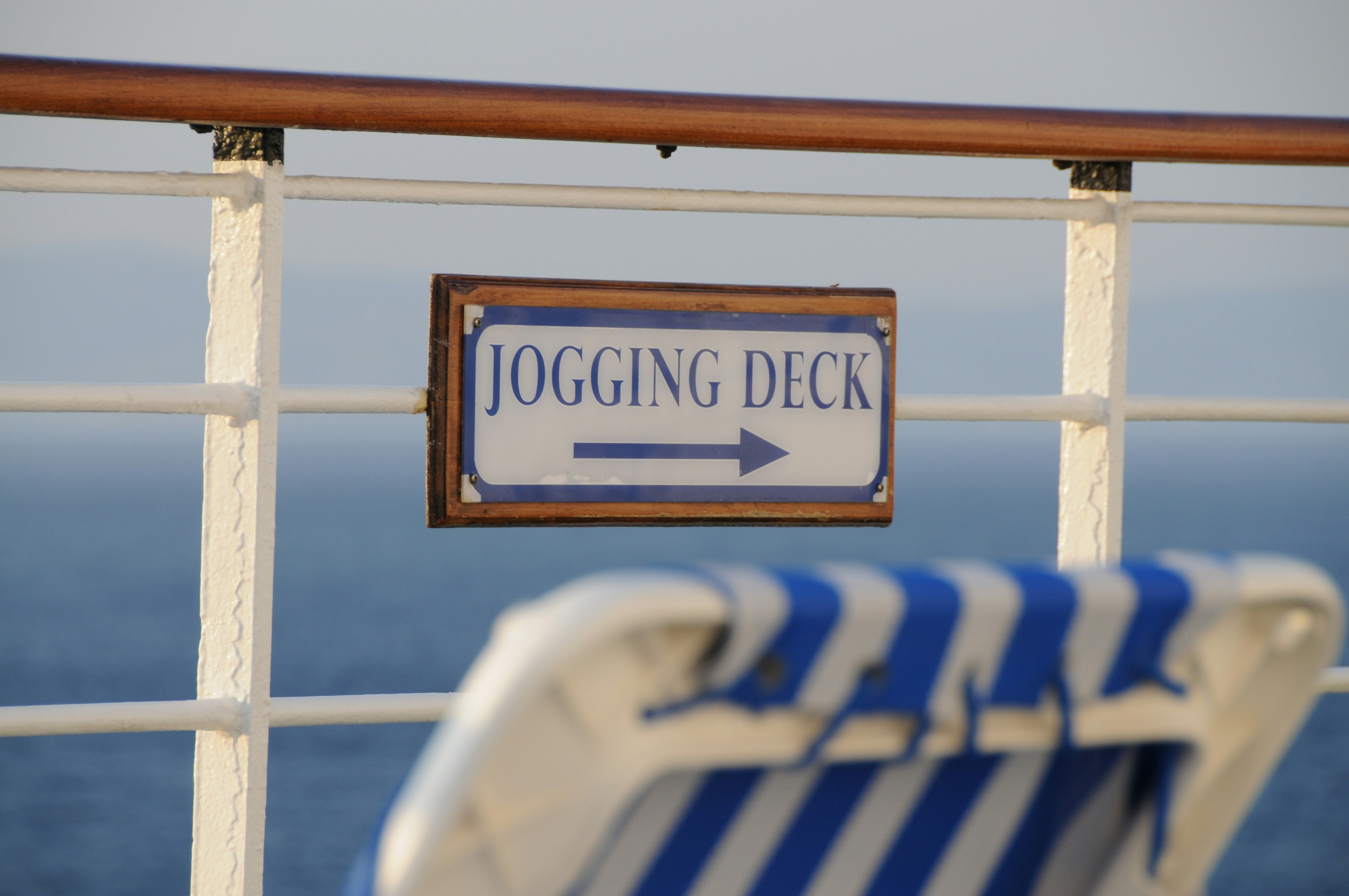 Brown and white wooden Jogging Deck signage photo – Free Adriatic sea ...