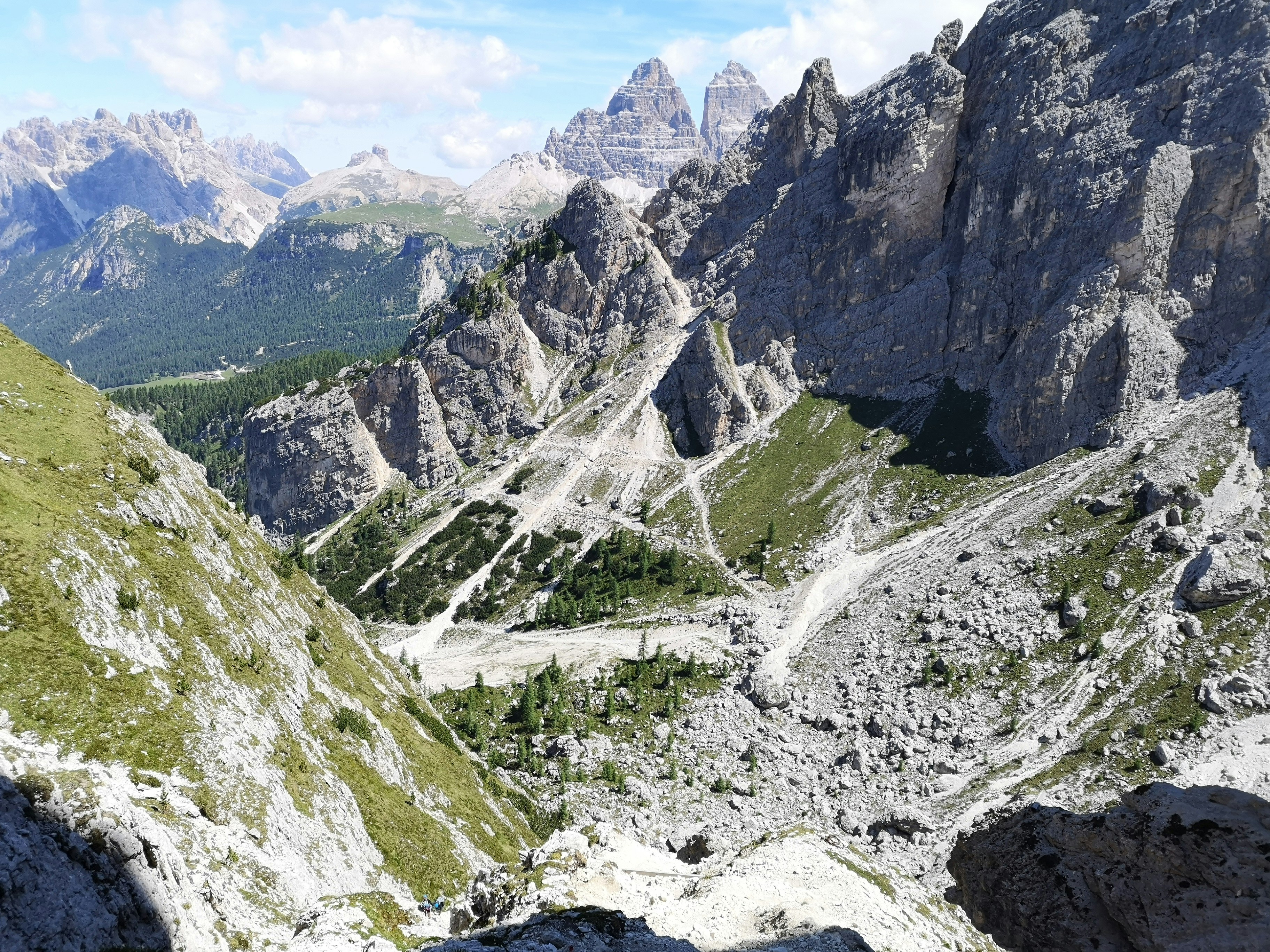 A view of the mountains from a high point of view photo – Free ...