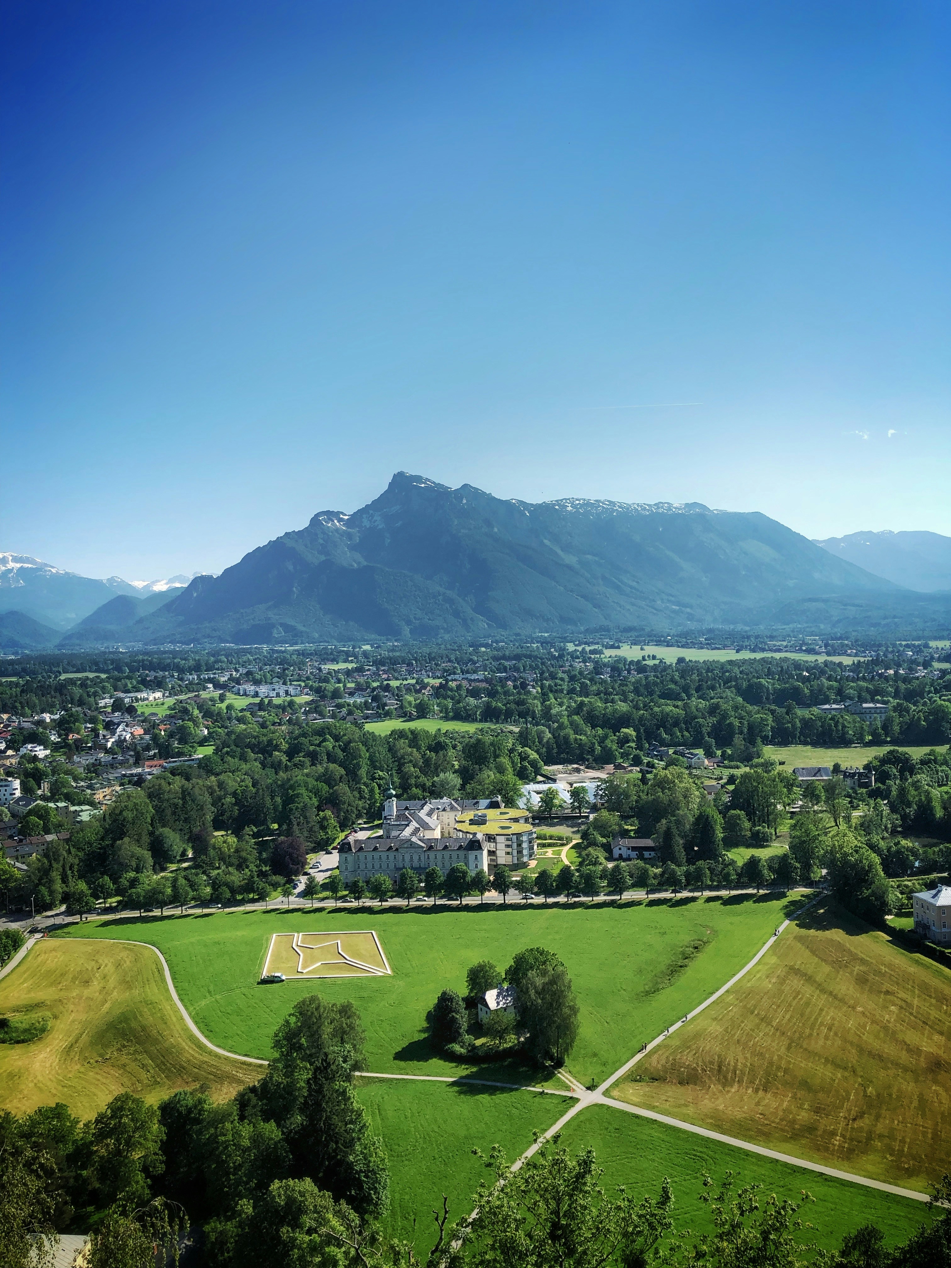 Foto Fotografía aérea de Vallet – Imagen Austria gratis en Unsplash