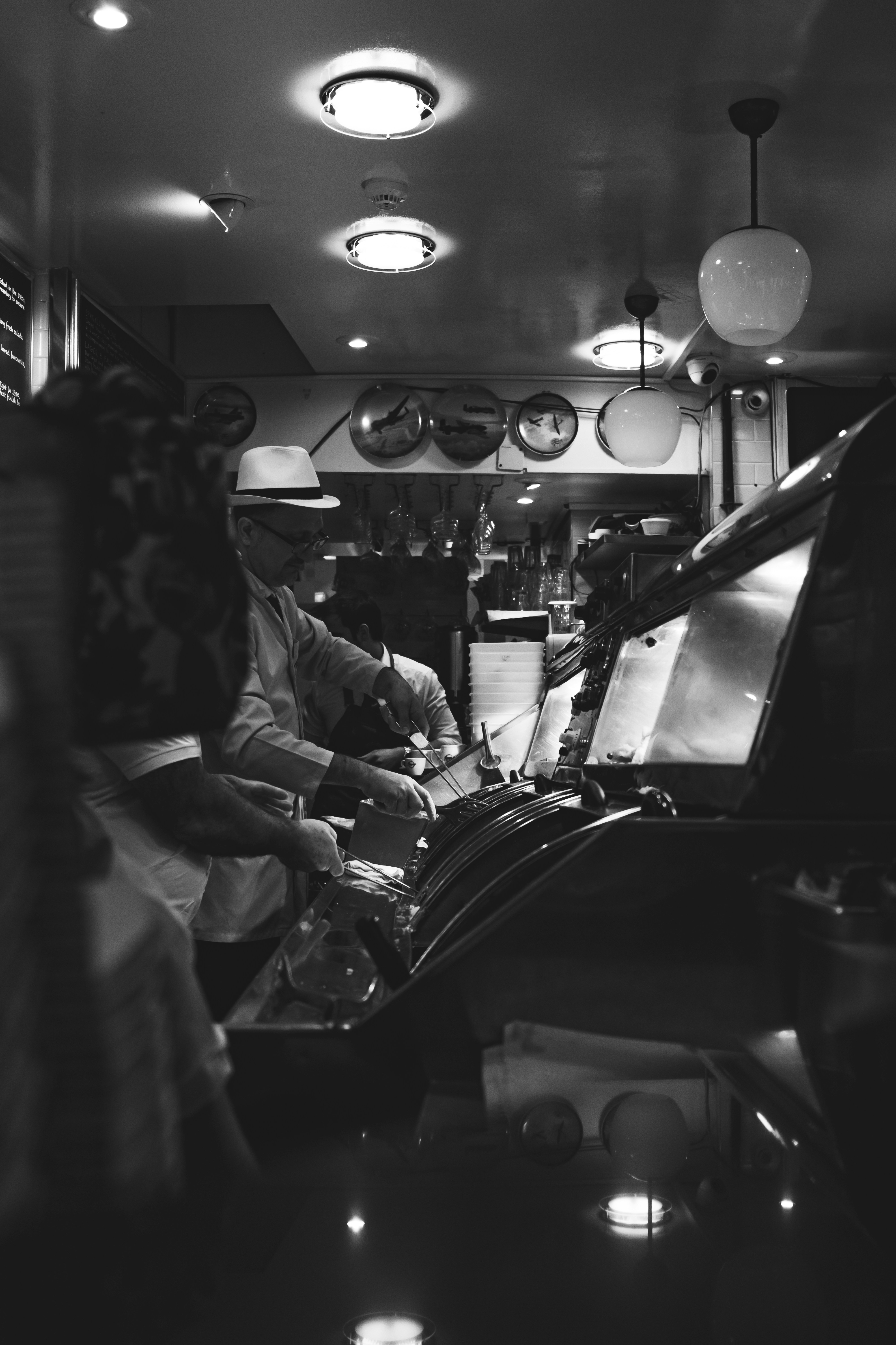 Grayscale photography of people playing arcade game photo – Free Human ...
