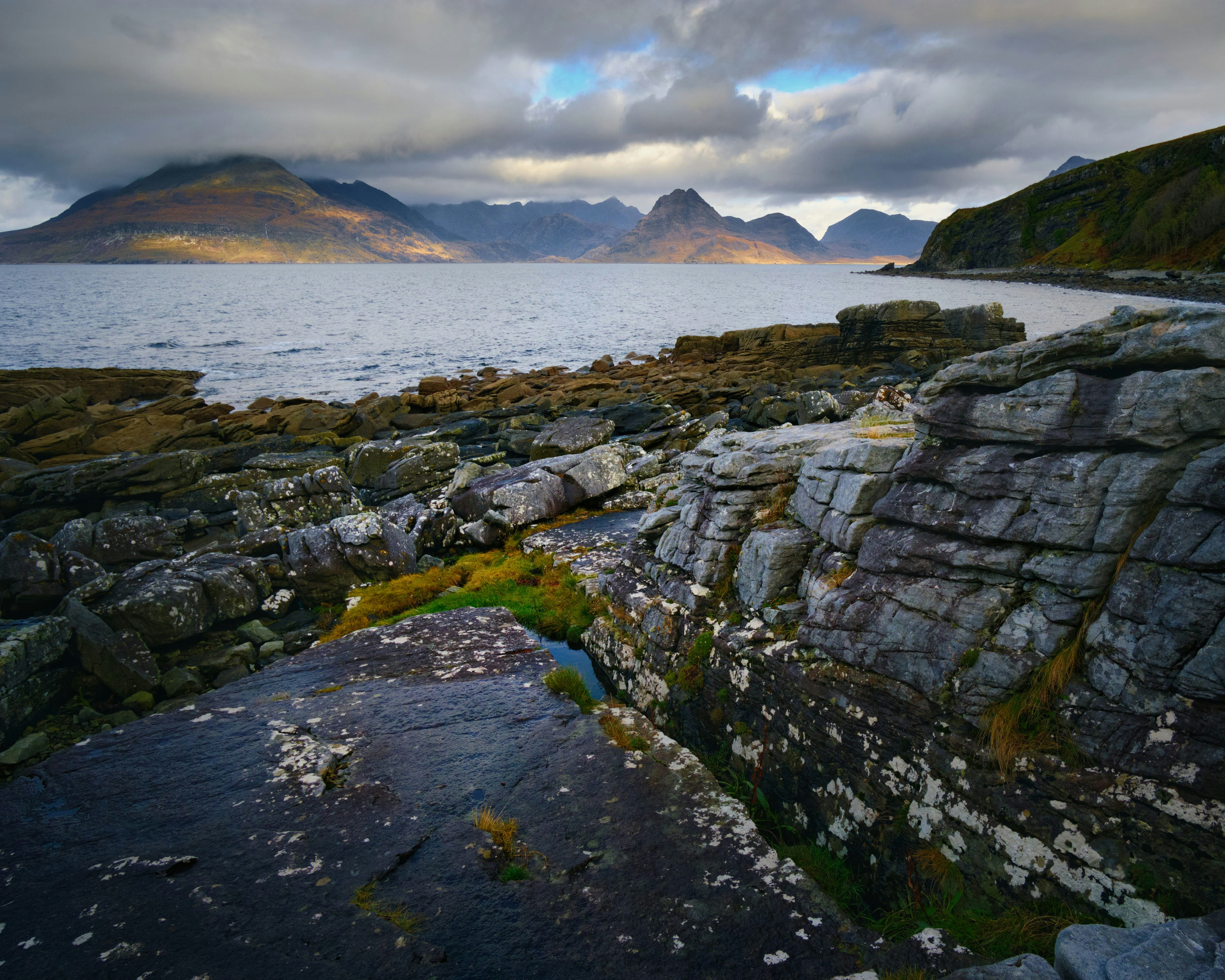 Edge of Light on a Rugged Coastline