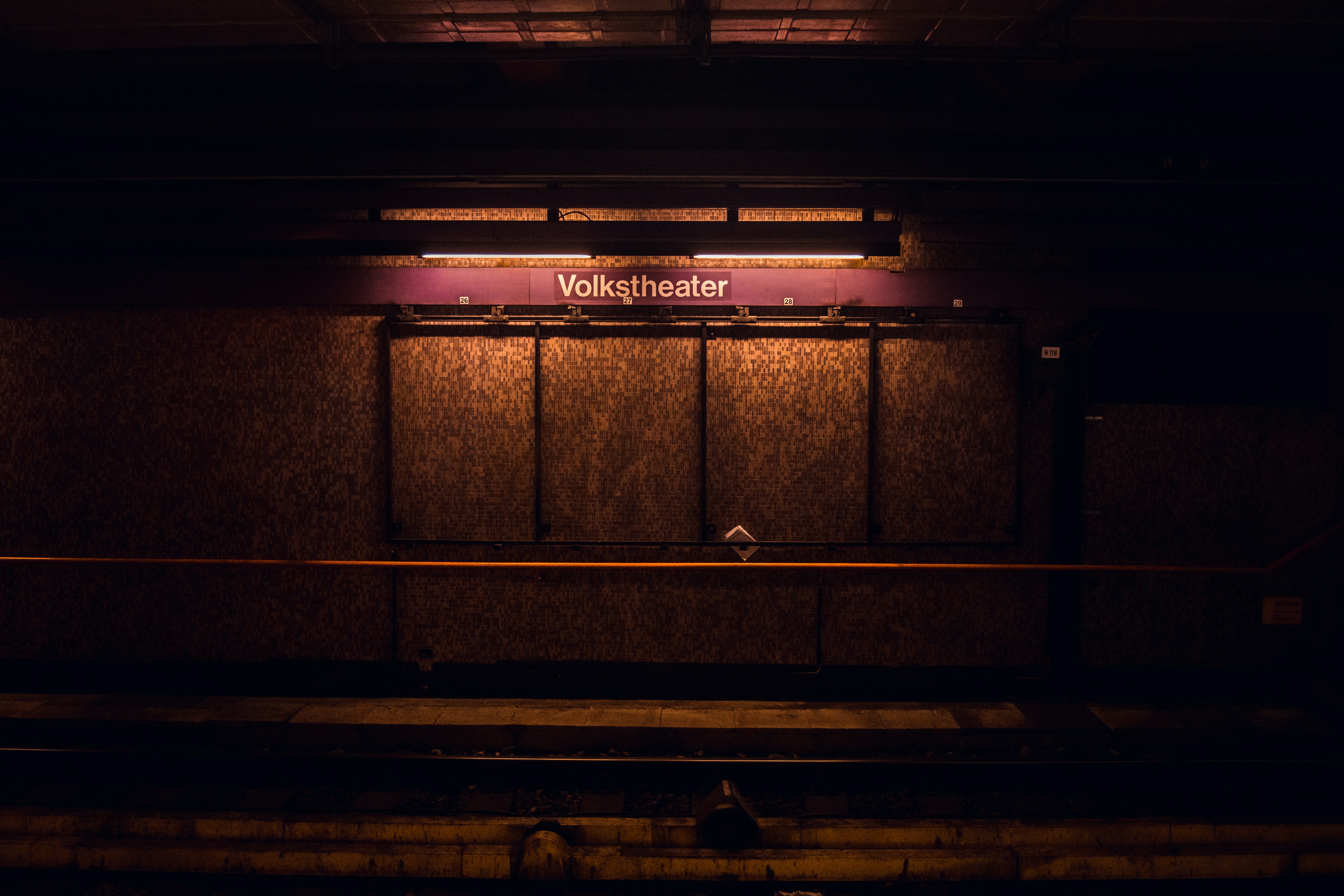 Volkstheater at Dusk: A Subterranean Quiet Signal