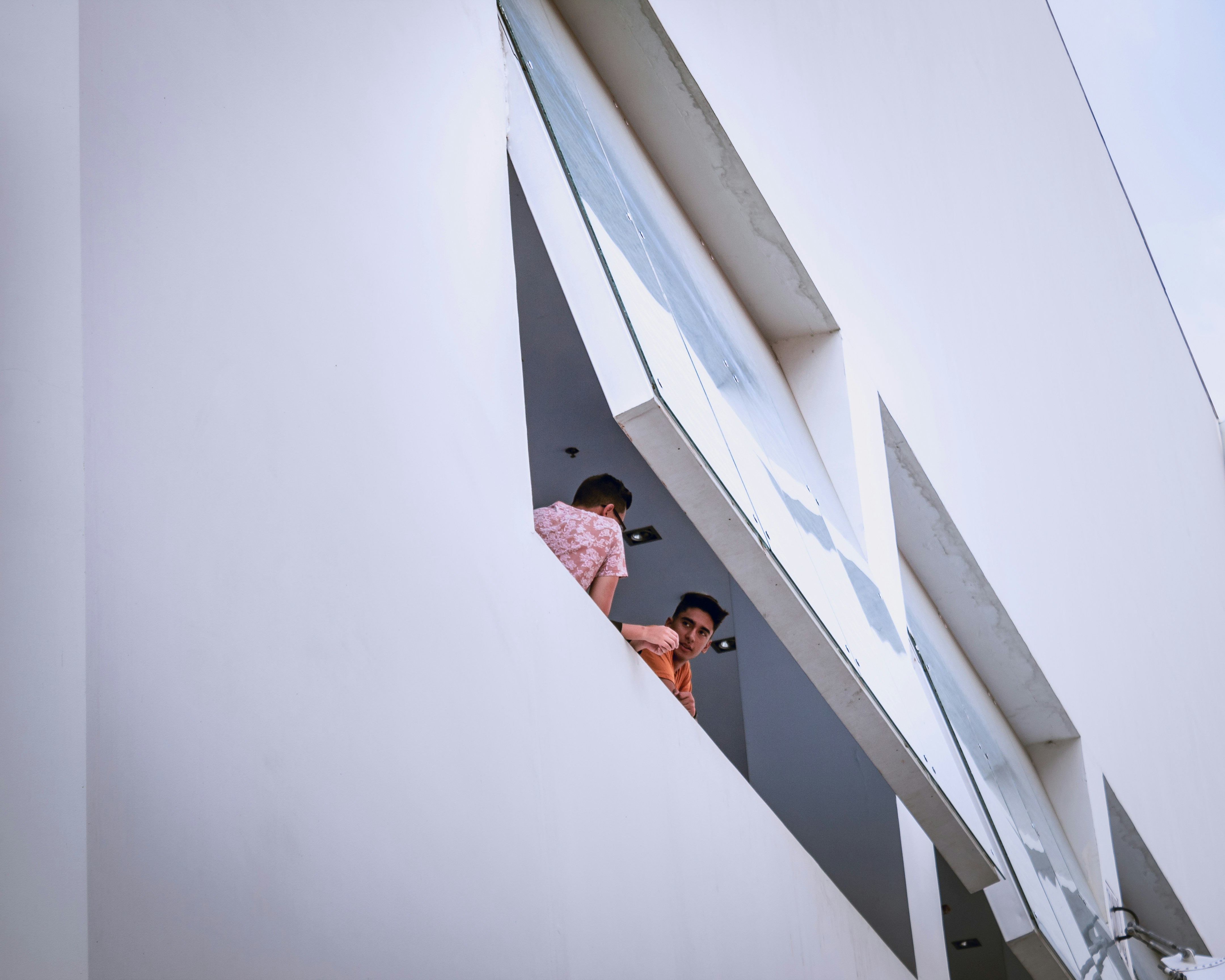 Faces at the Balcony Cutout