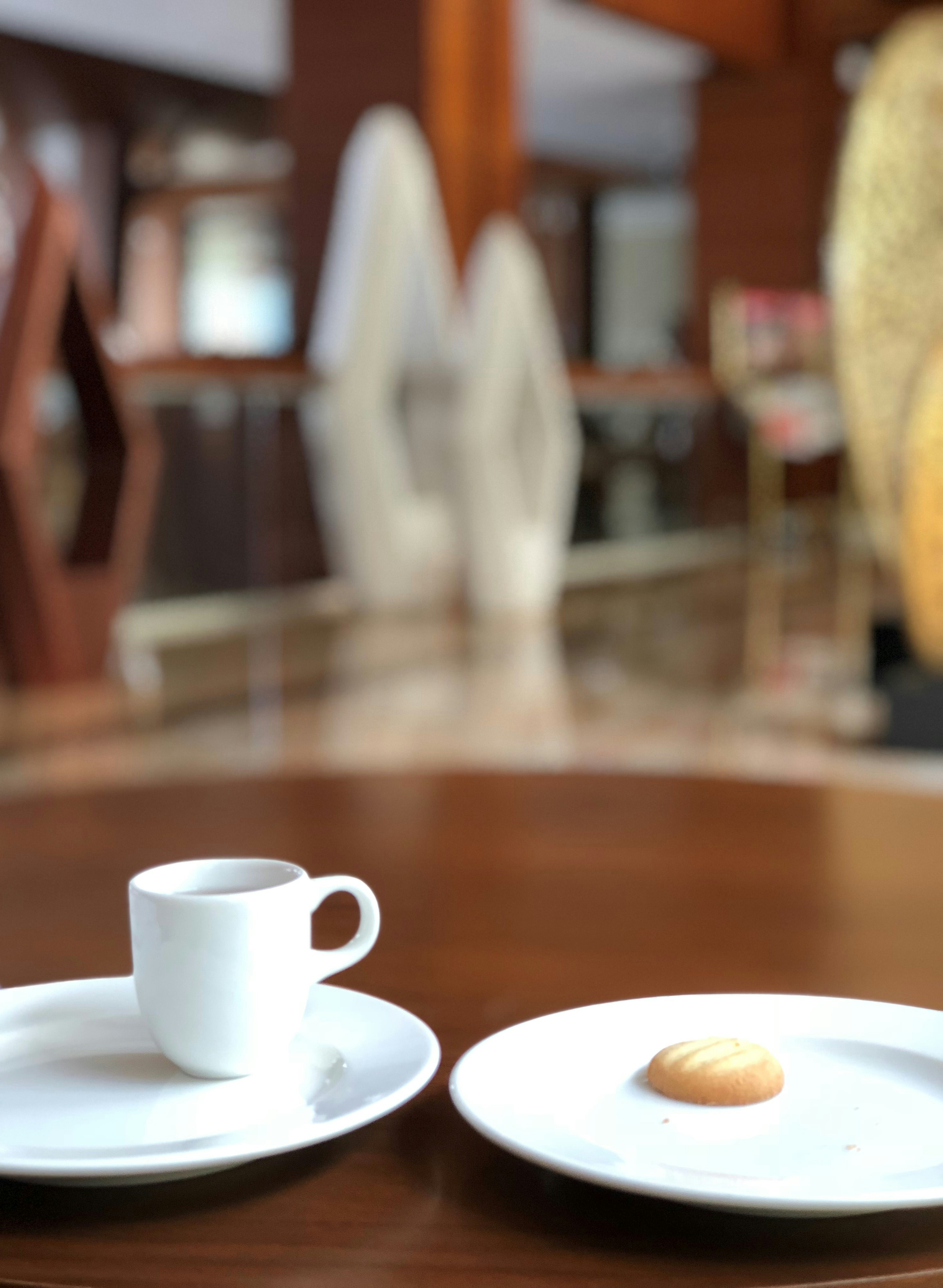 Morning Ritual: Cup and Cookie on a Quiet Table