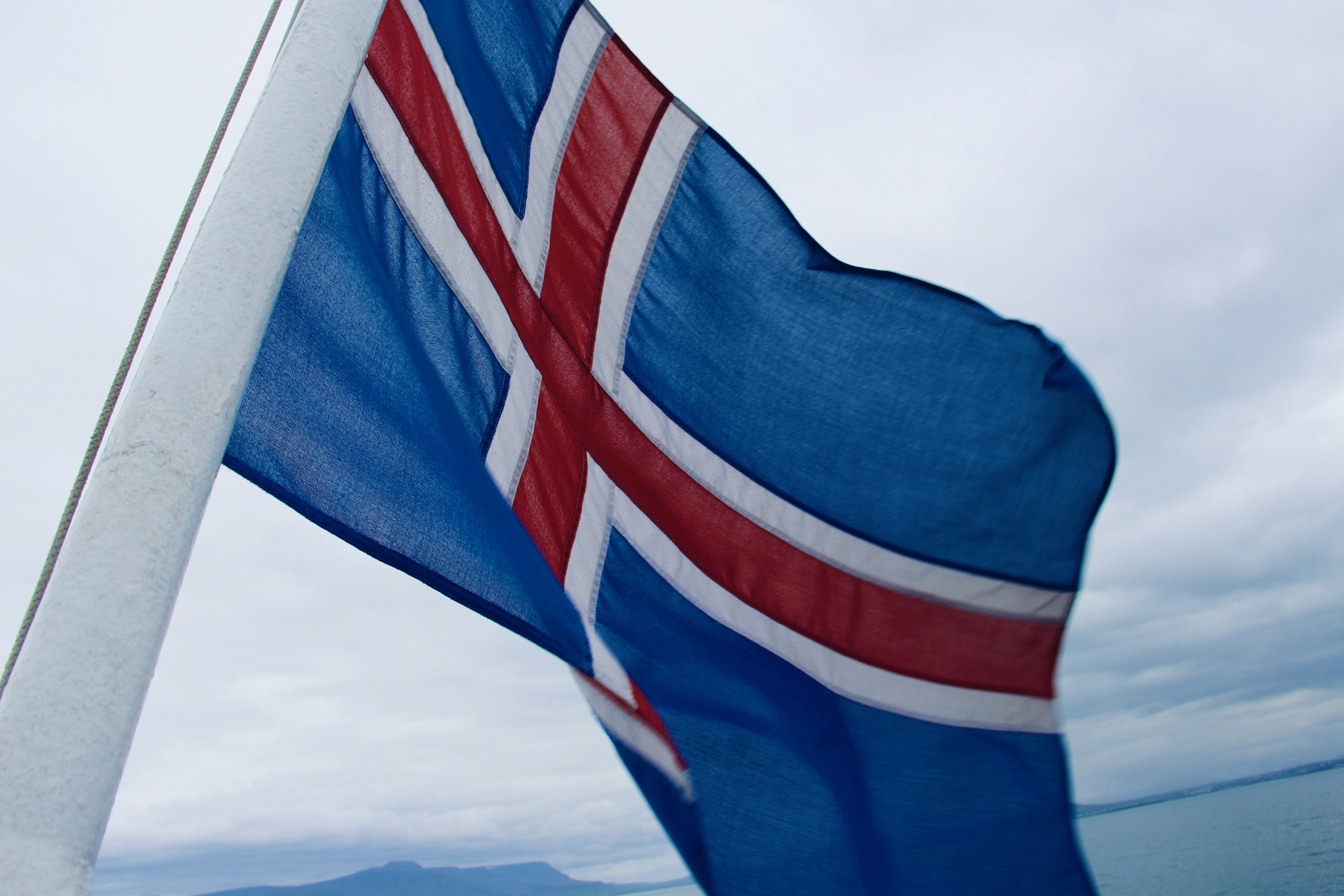 Red and blue flag photo – Free Blue Image on Unsplash