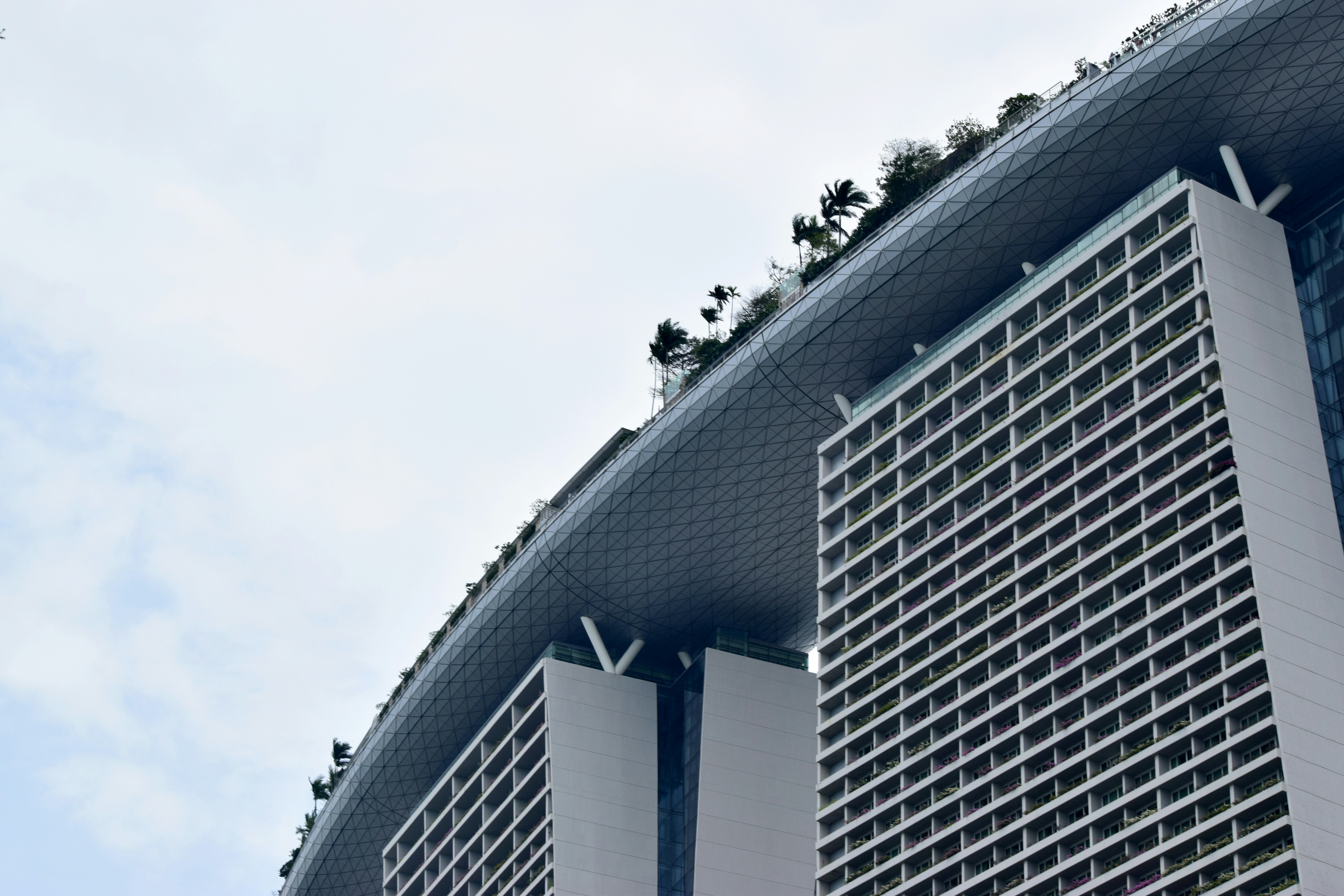 Marina Bay Sands from below