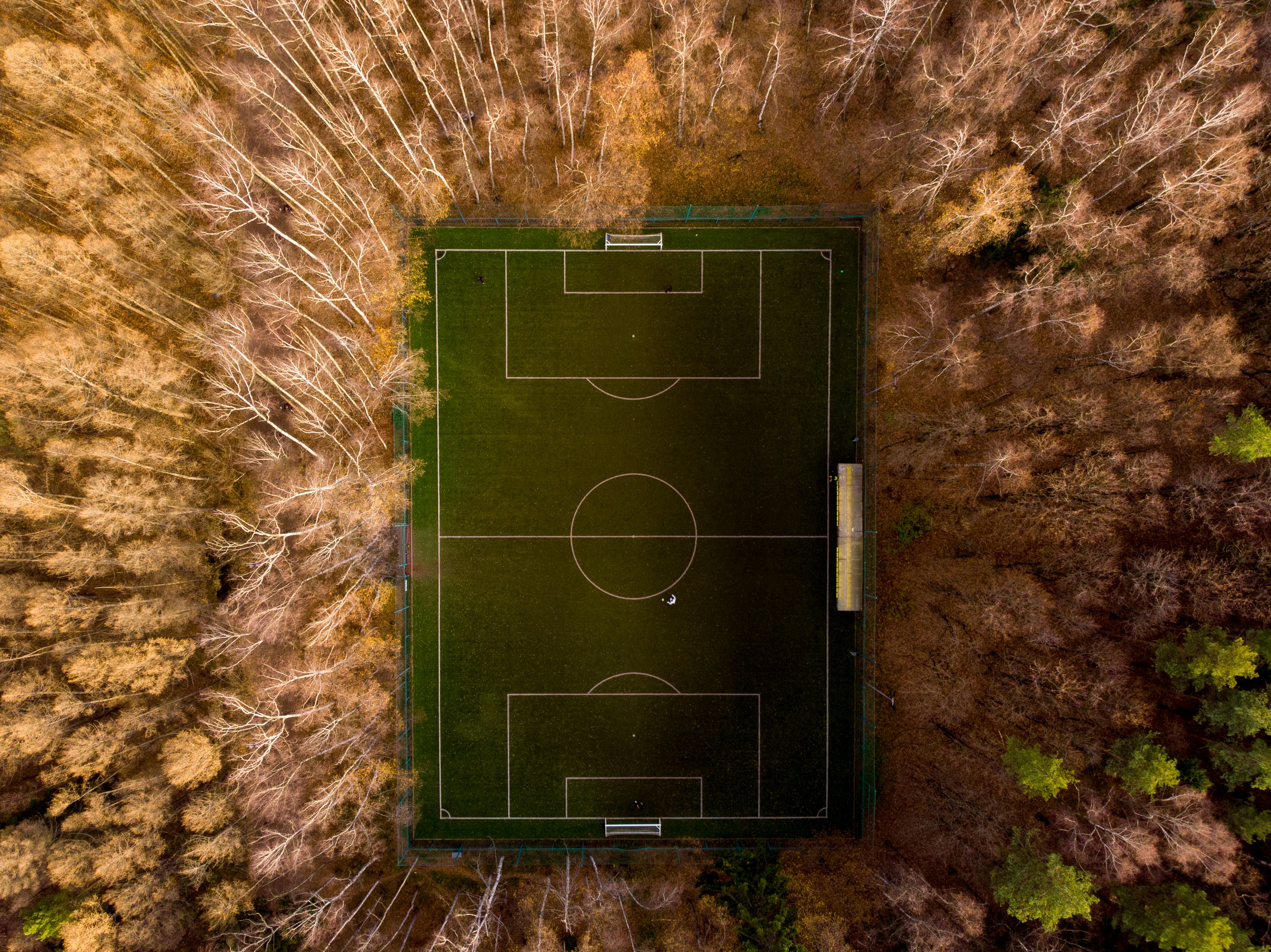 Aerial photo of soccer field photo – Free Moscow Image on Unsplash