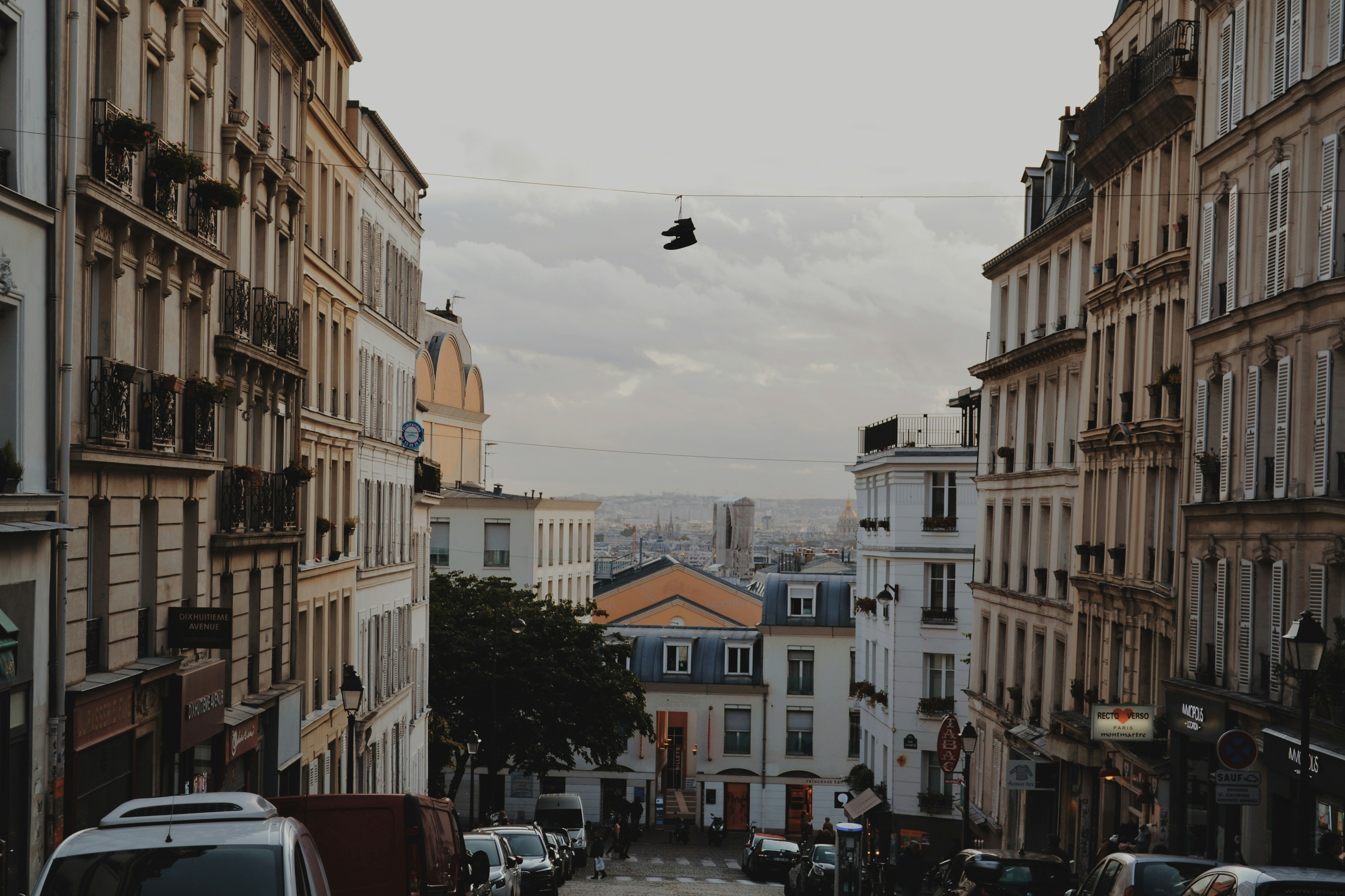 Vanishing Avenue: A Quiet Corridor Between Historic Facades
