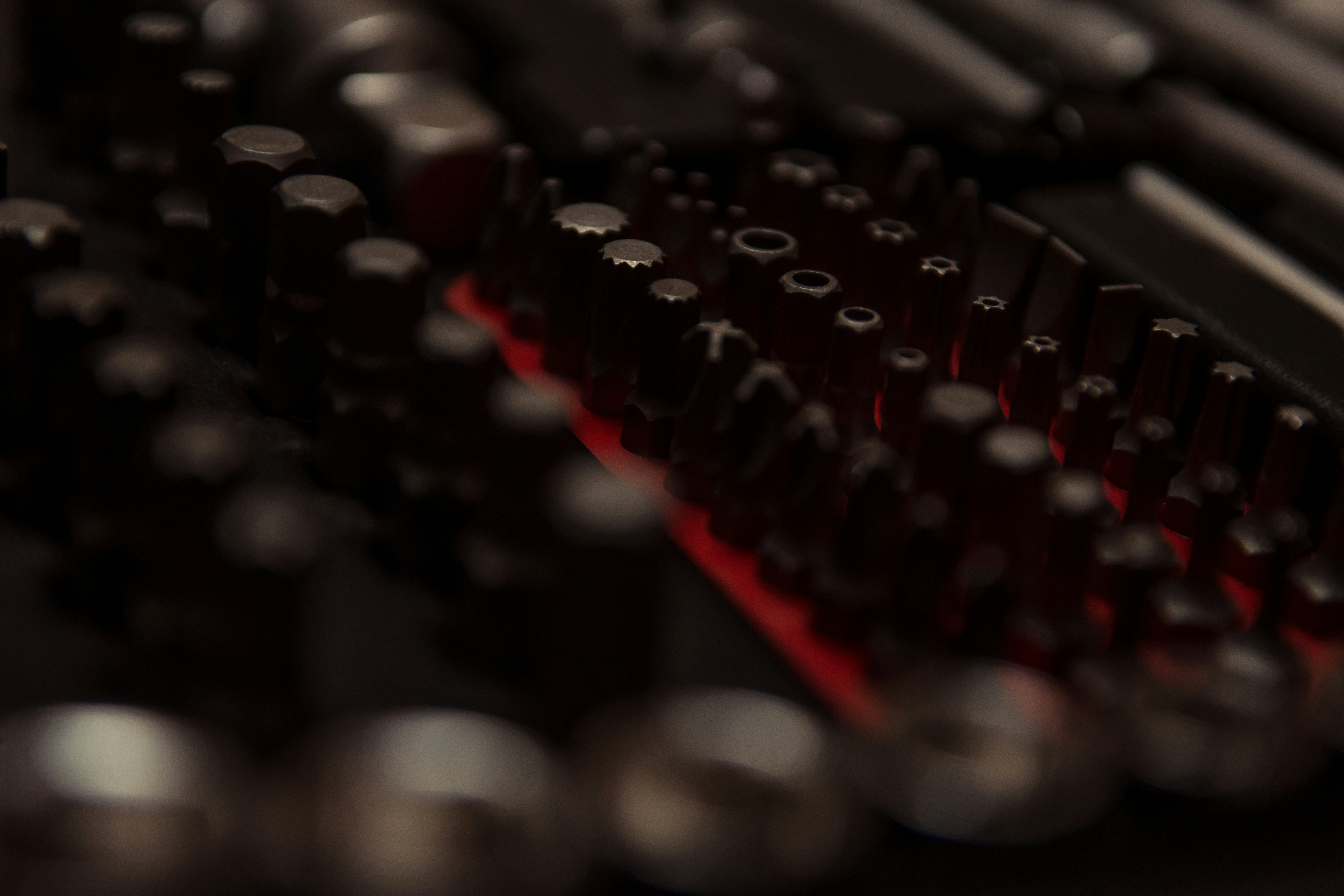 Shallow focus photography of black socket set photo – Free Hardware ...