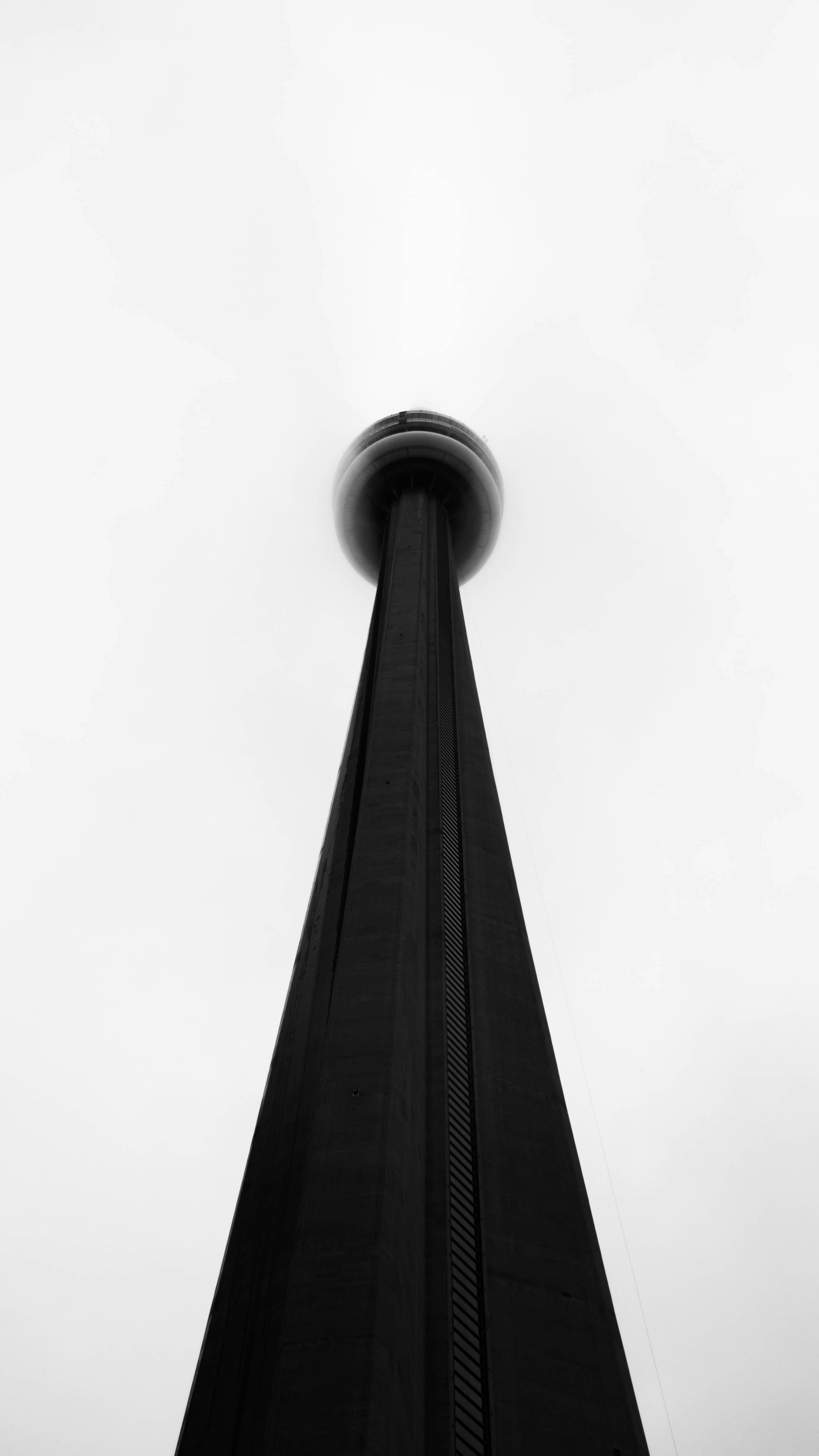 Black key-hole illustration photo – Free Cn tower Image on Unsplash