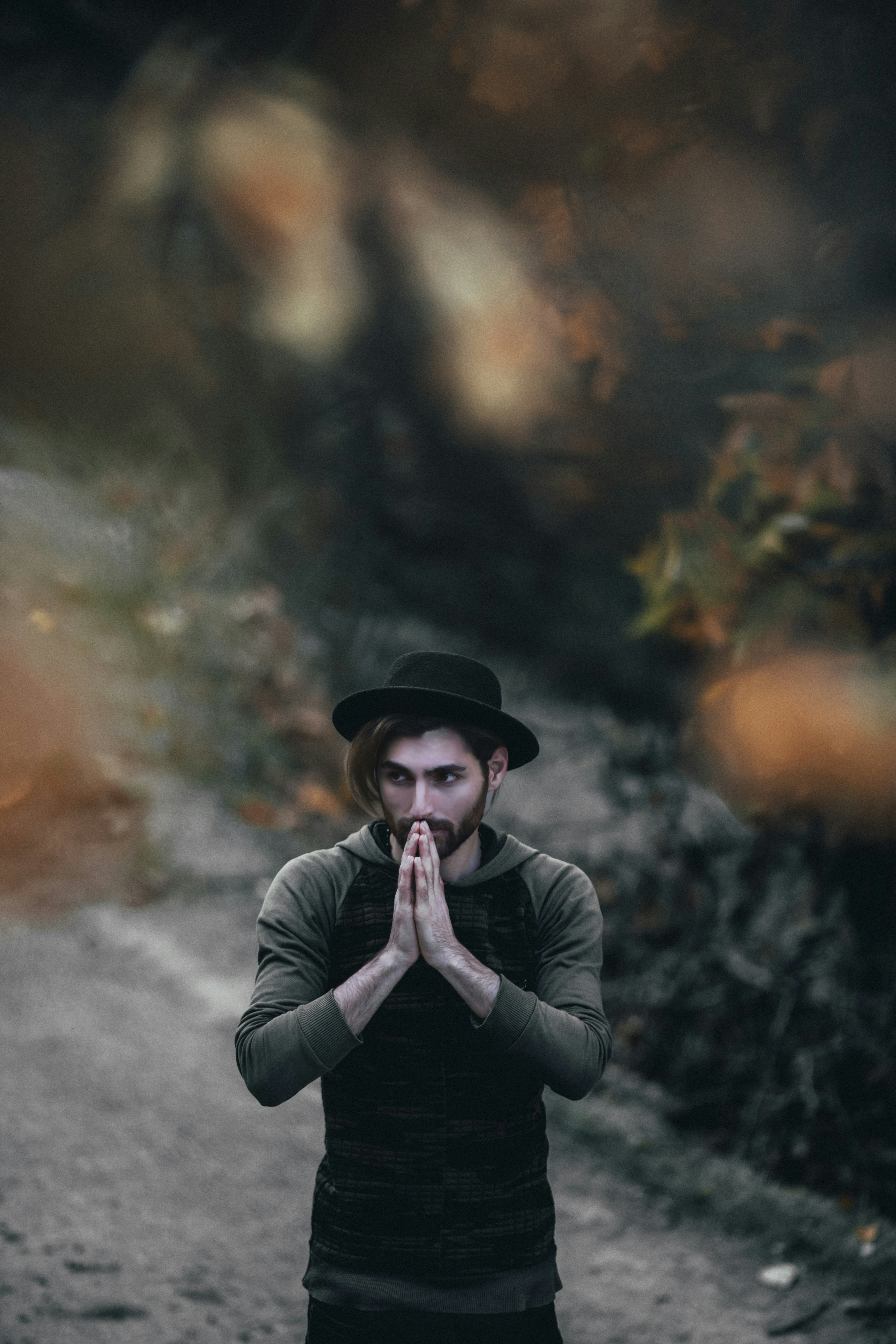Mindful Pause on a Quiet Path