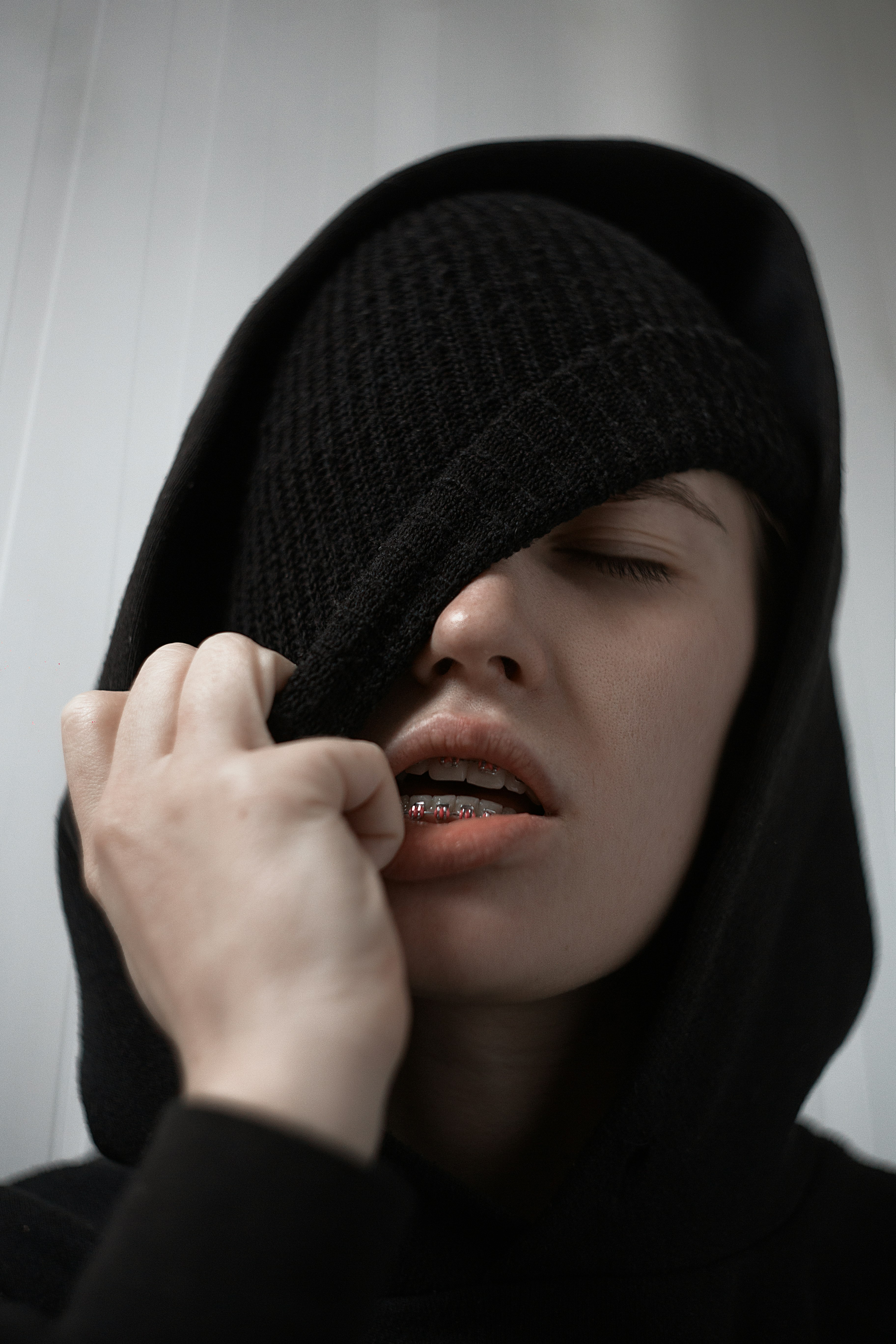 Woman wearing black hood photo – Free Human Image on Unsplash