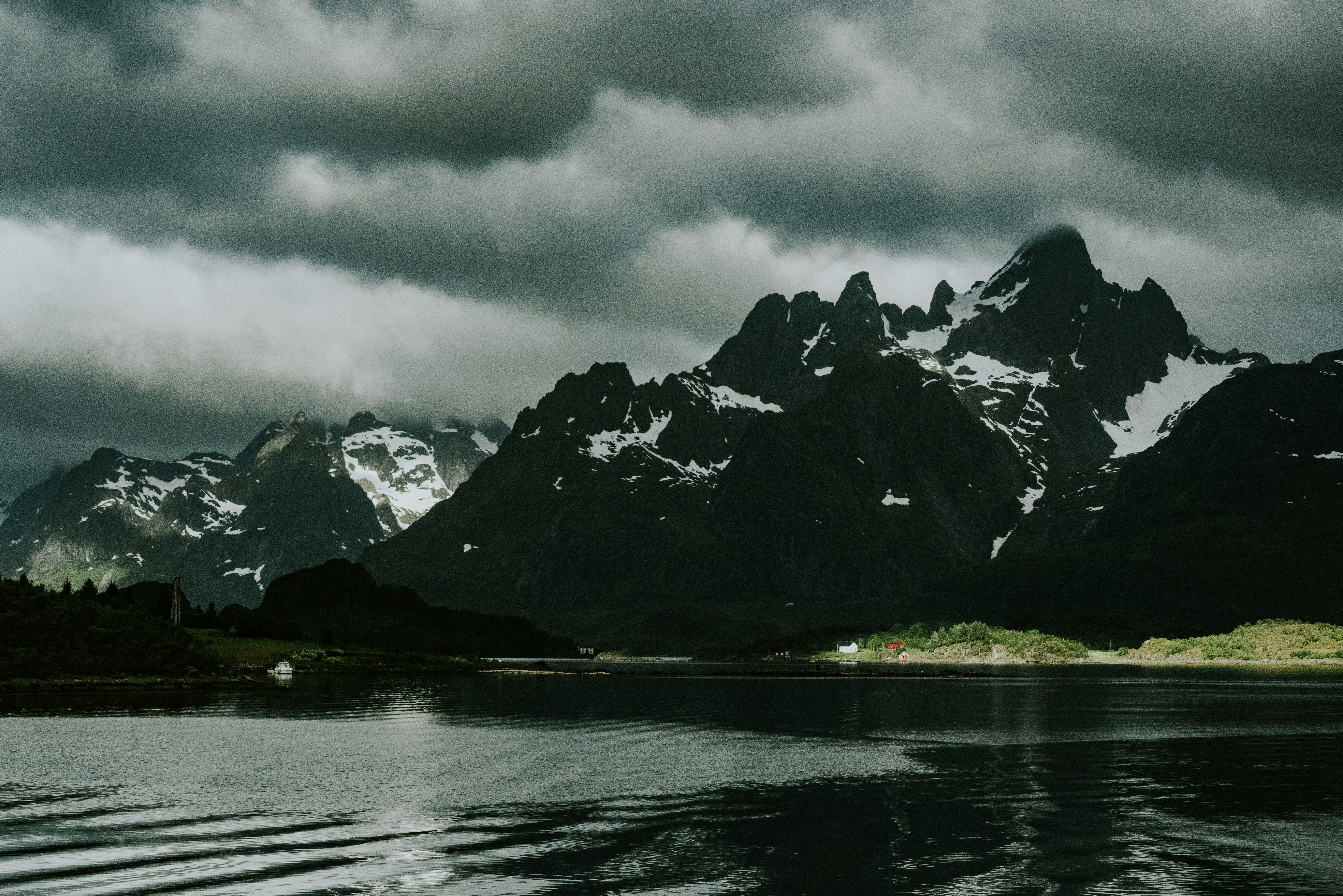 Greyscale photography of mountain photo – Free Black Image on Unsplash