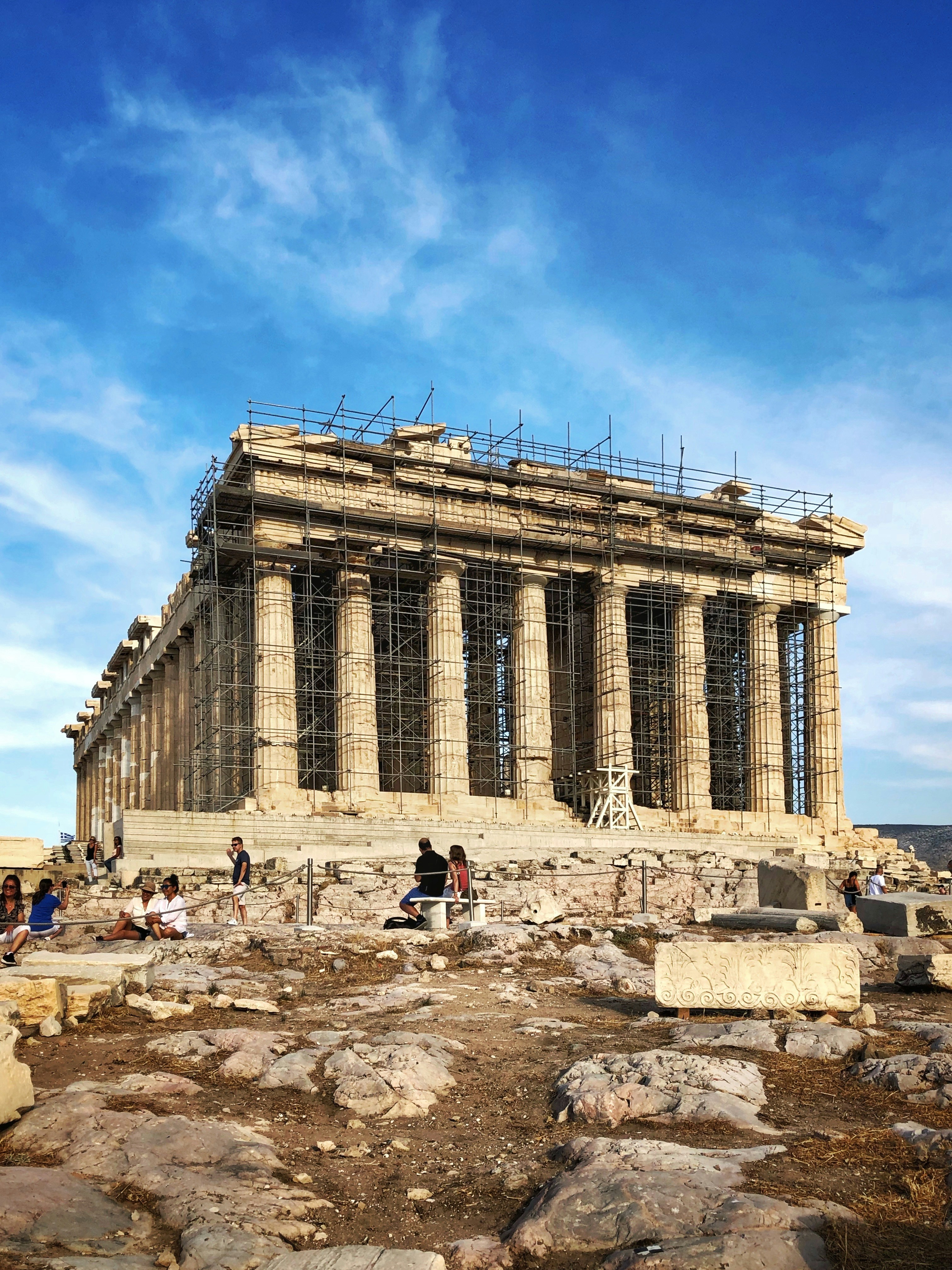 People standing beside building photo – Free Greece Image on Unsplash