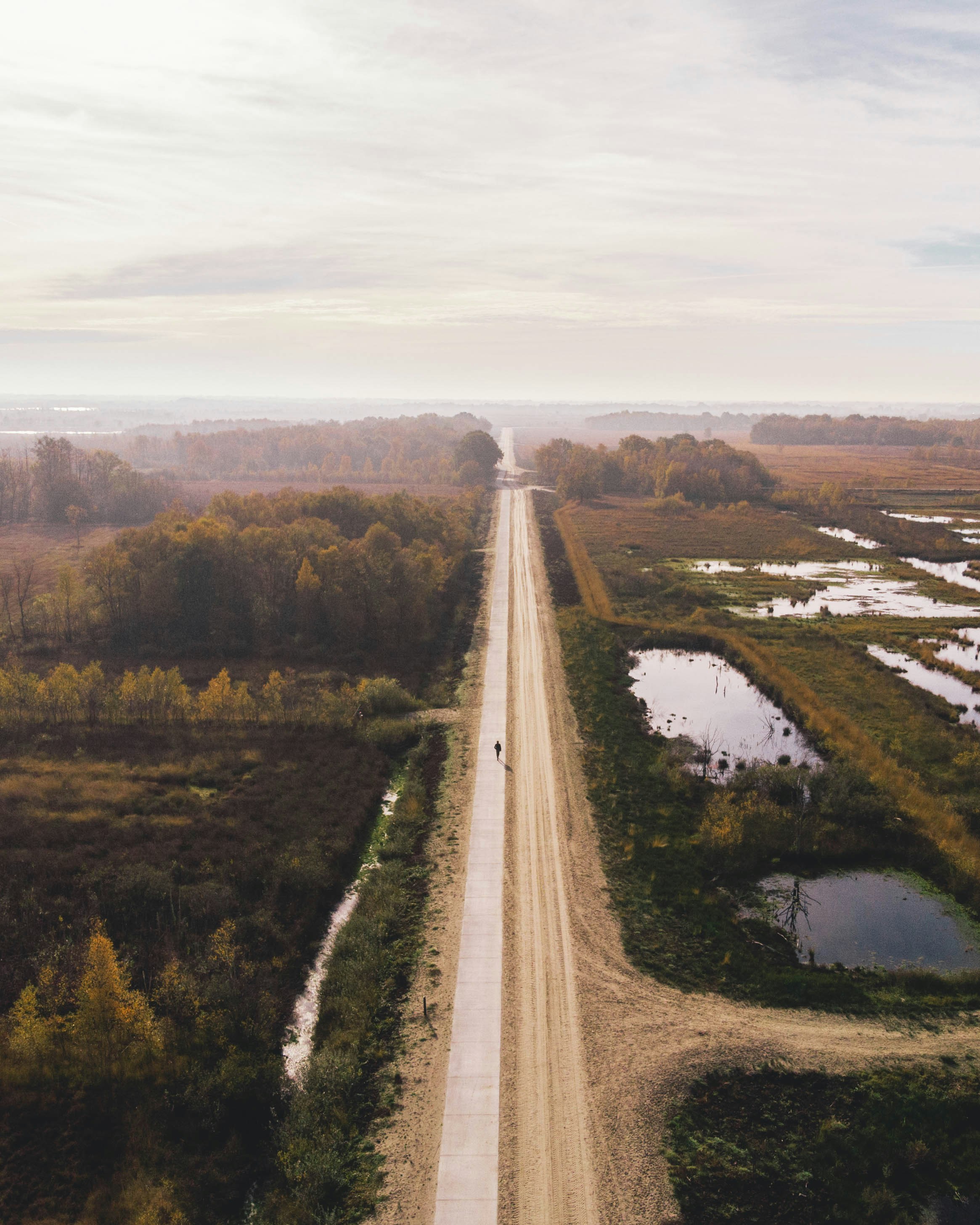 Long Road to the Horizon: Aerial Canal Parkway