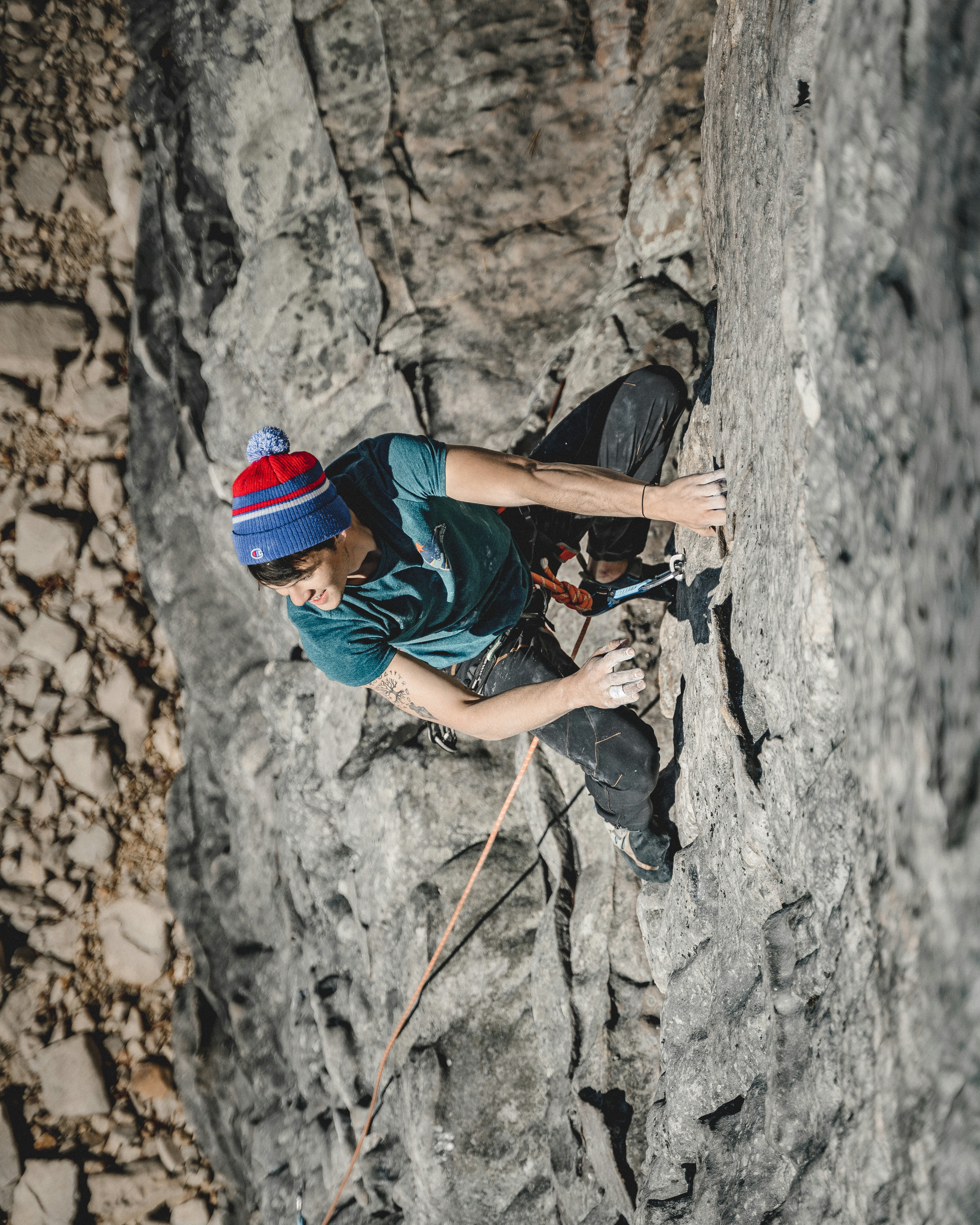 Man doing mounting climbing during daytime photo – Free Human Image on ...