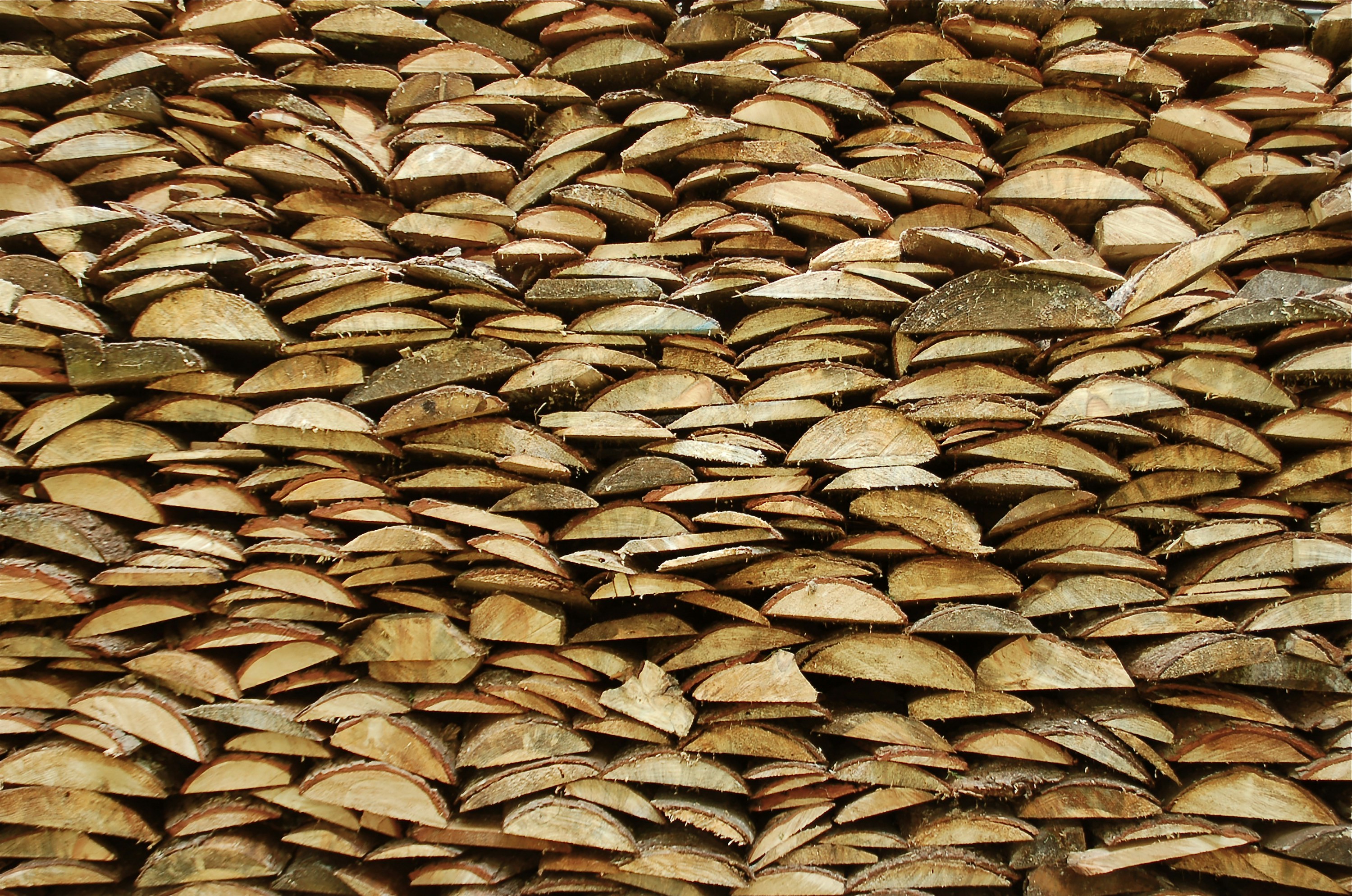 Chopped wood full-screen.