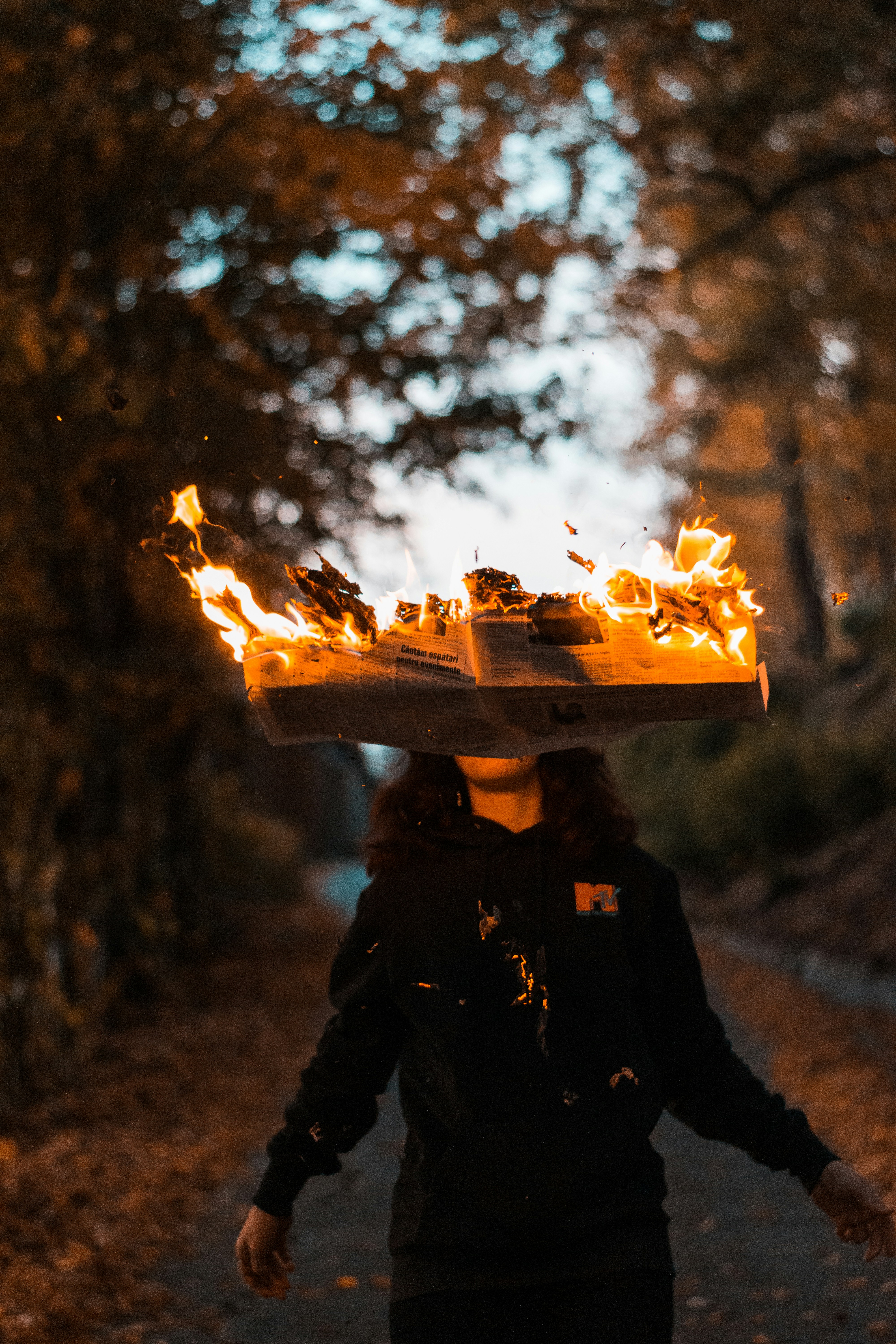 News on fire