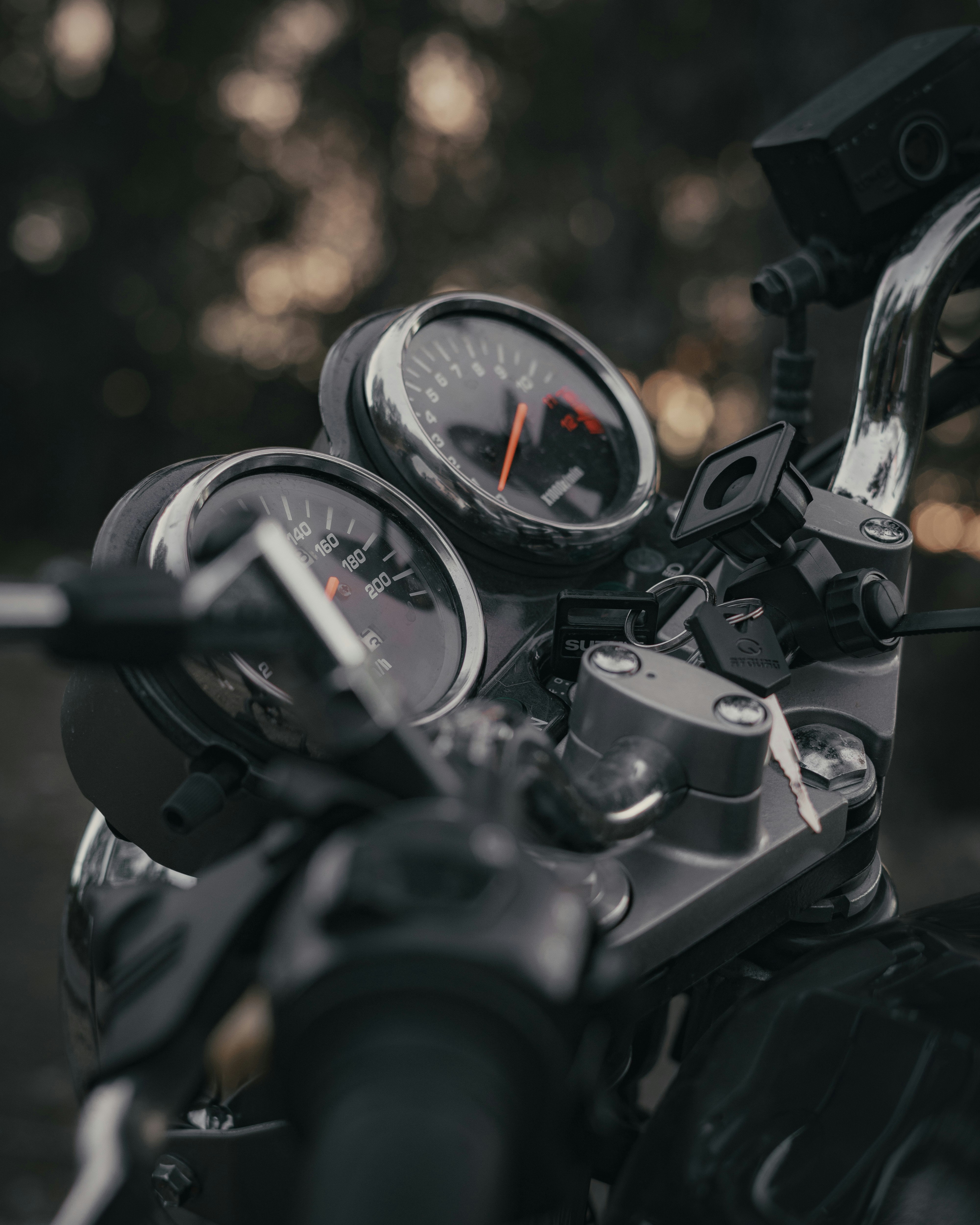 Selective focus photography of motorcycle dashboard photo – Free ...