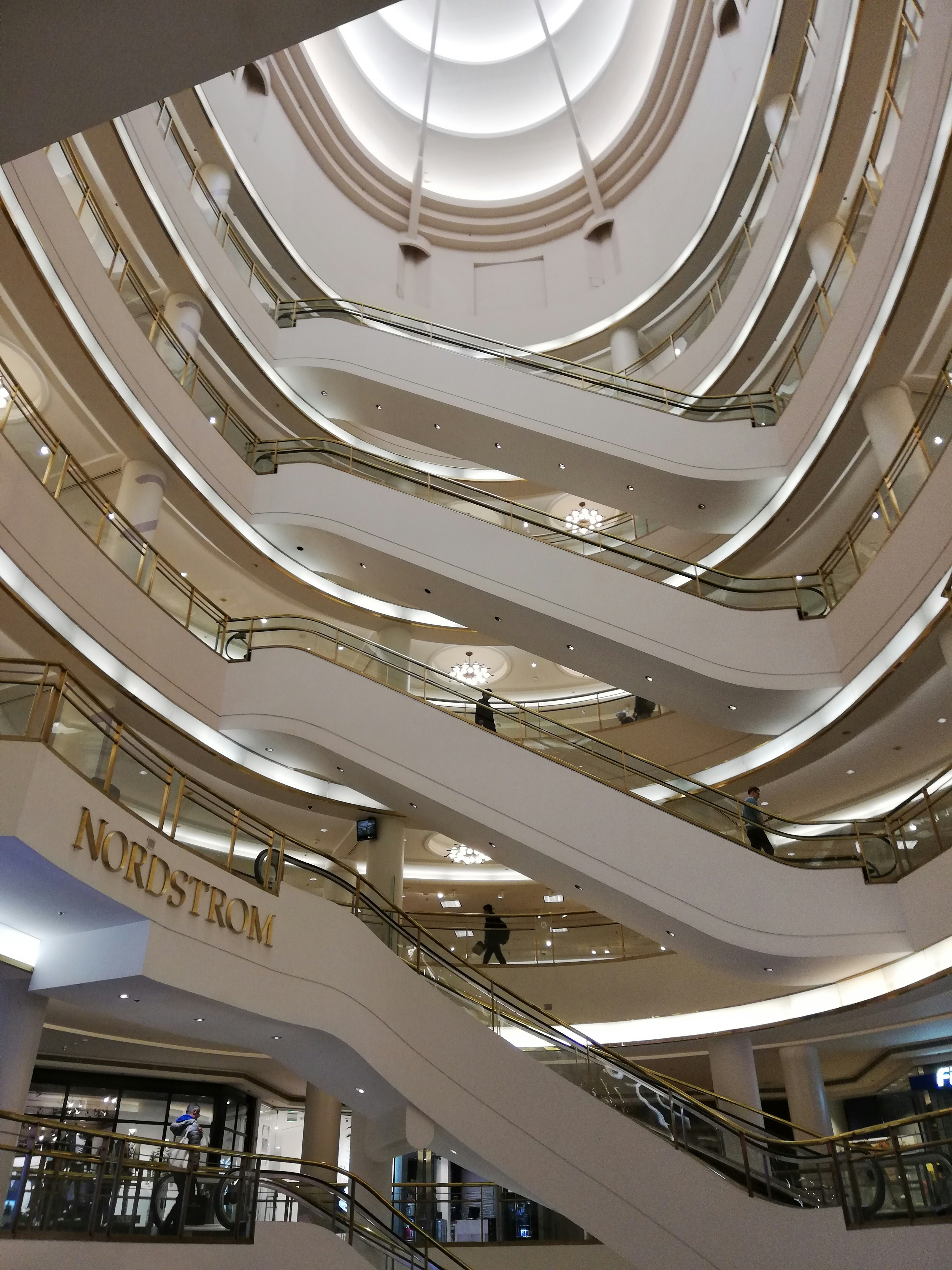 White mall building photo – Free Nordstrom san francisco centre Image ...