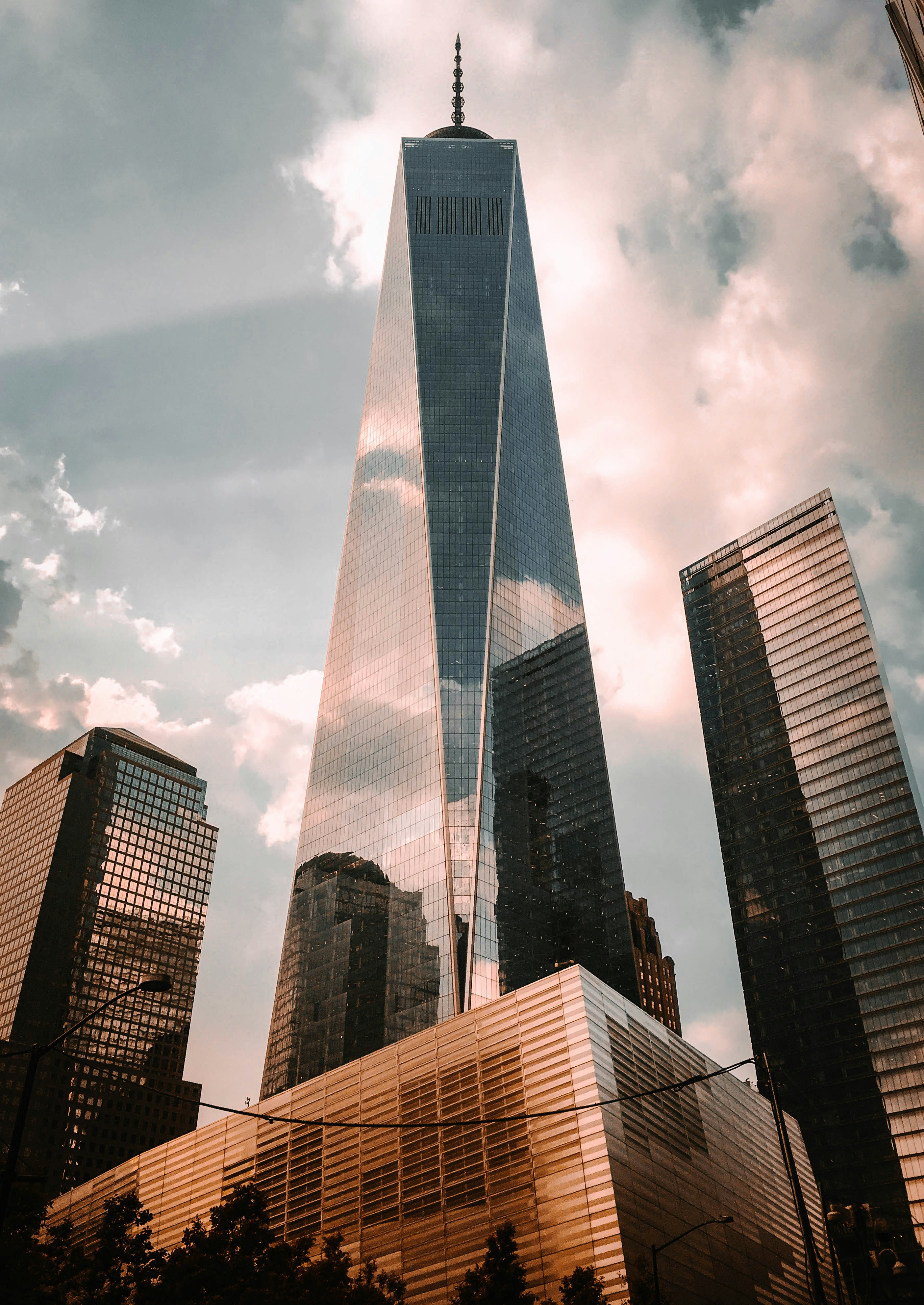 City with high-rise buildings under white and blue sky during daytime ...
