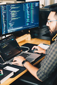 Coding in the Digital Realm: A Developer's Sanctuary