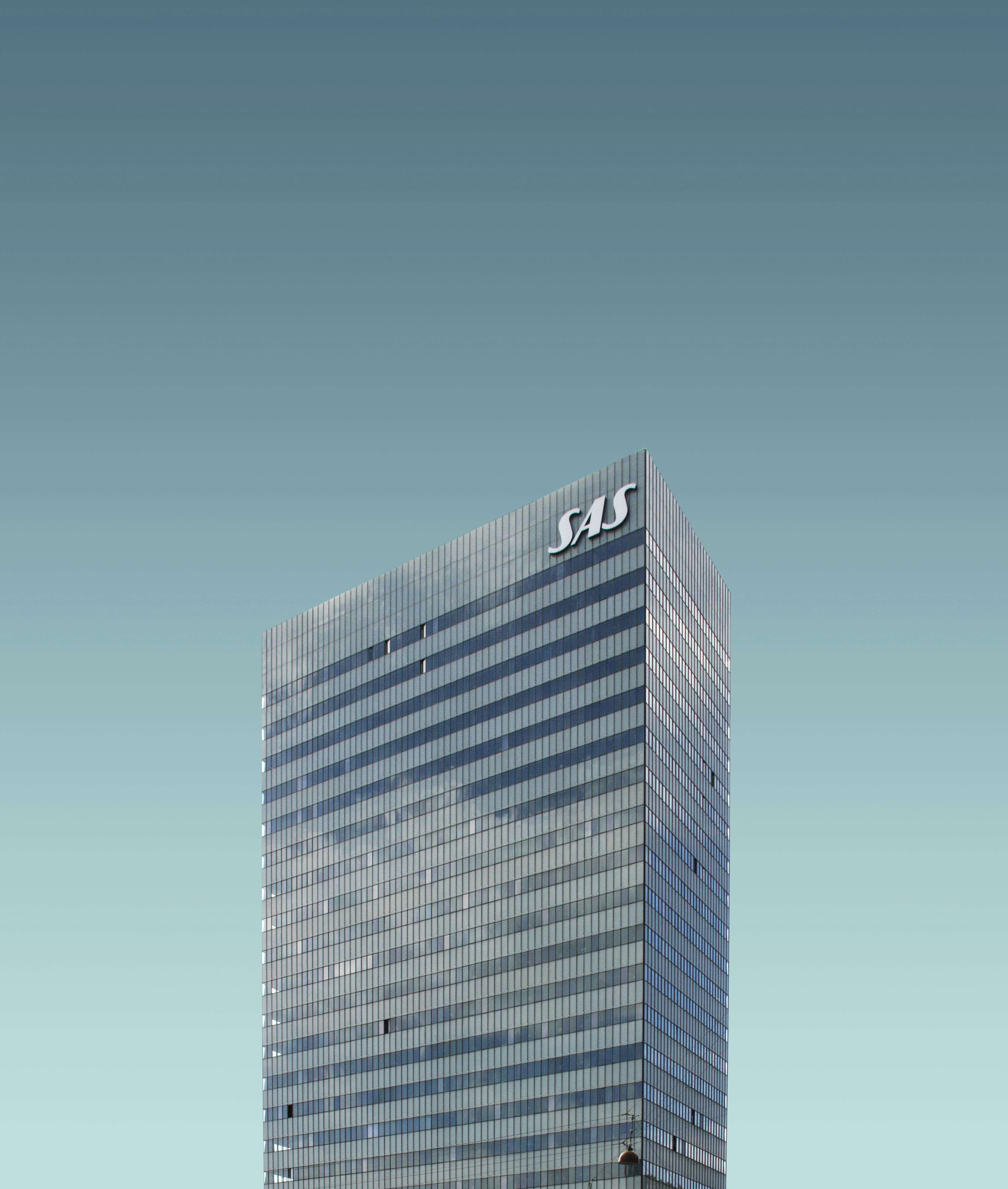 SAS building photo – Free Blue Image on Unsplash