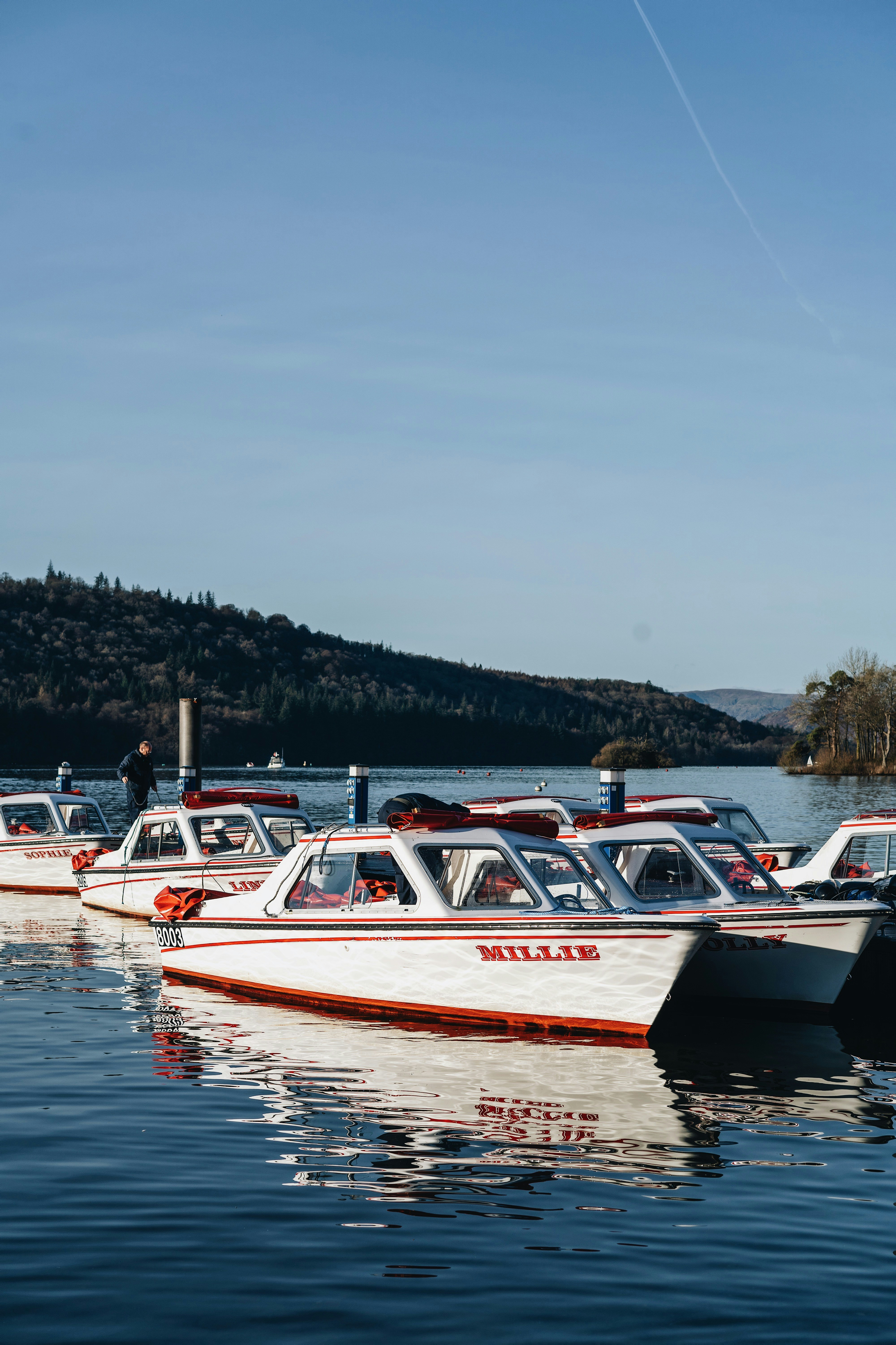 White and red bow rider boats photo – Free Grey Image on Unsplash