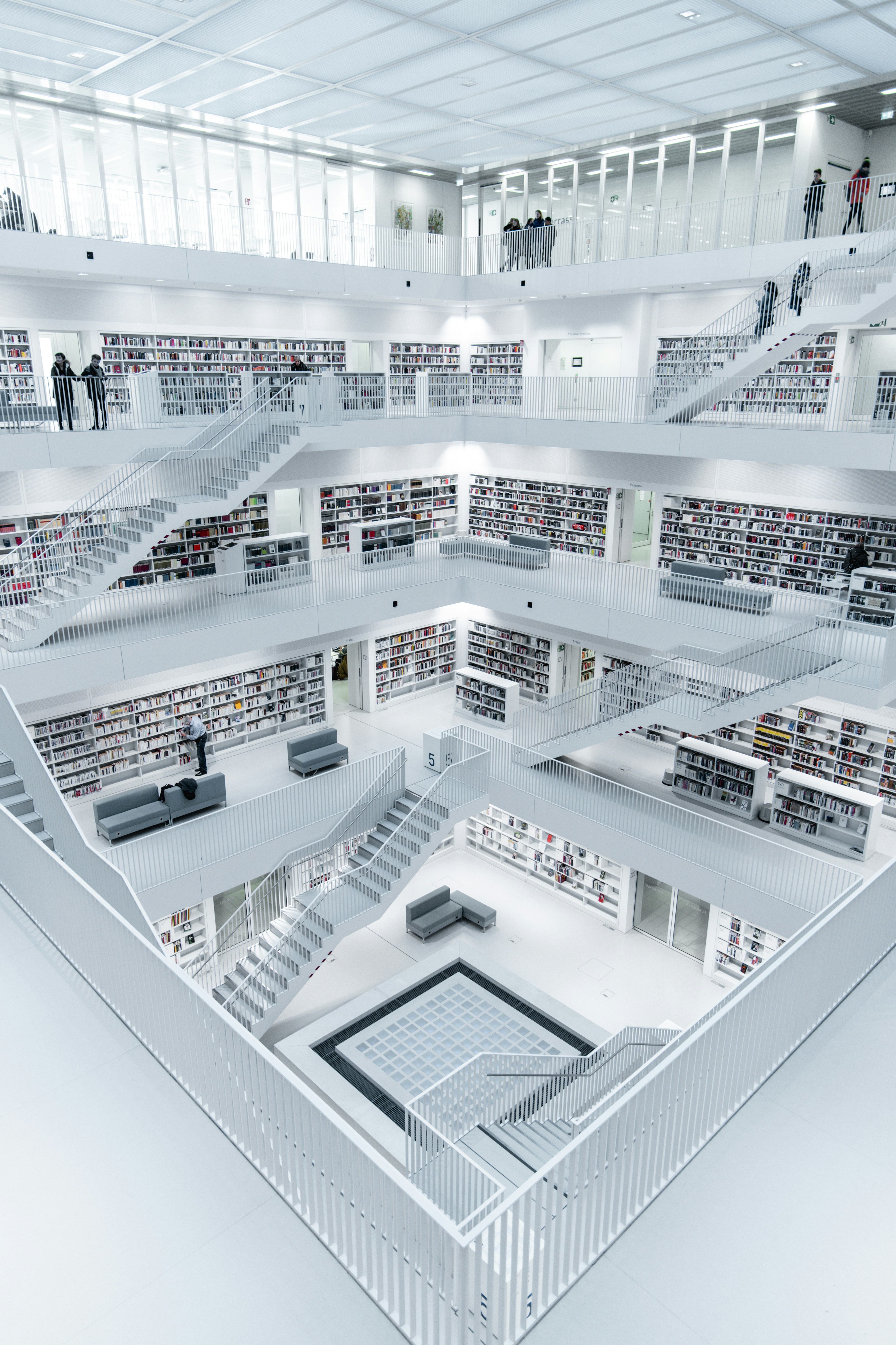People inside library photo – Free Grey Image on Unsplash